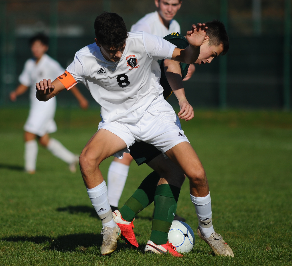Pitman vs. Schalick boys soccer, Nov. 6, 2020. - nj.com