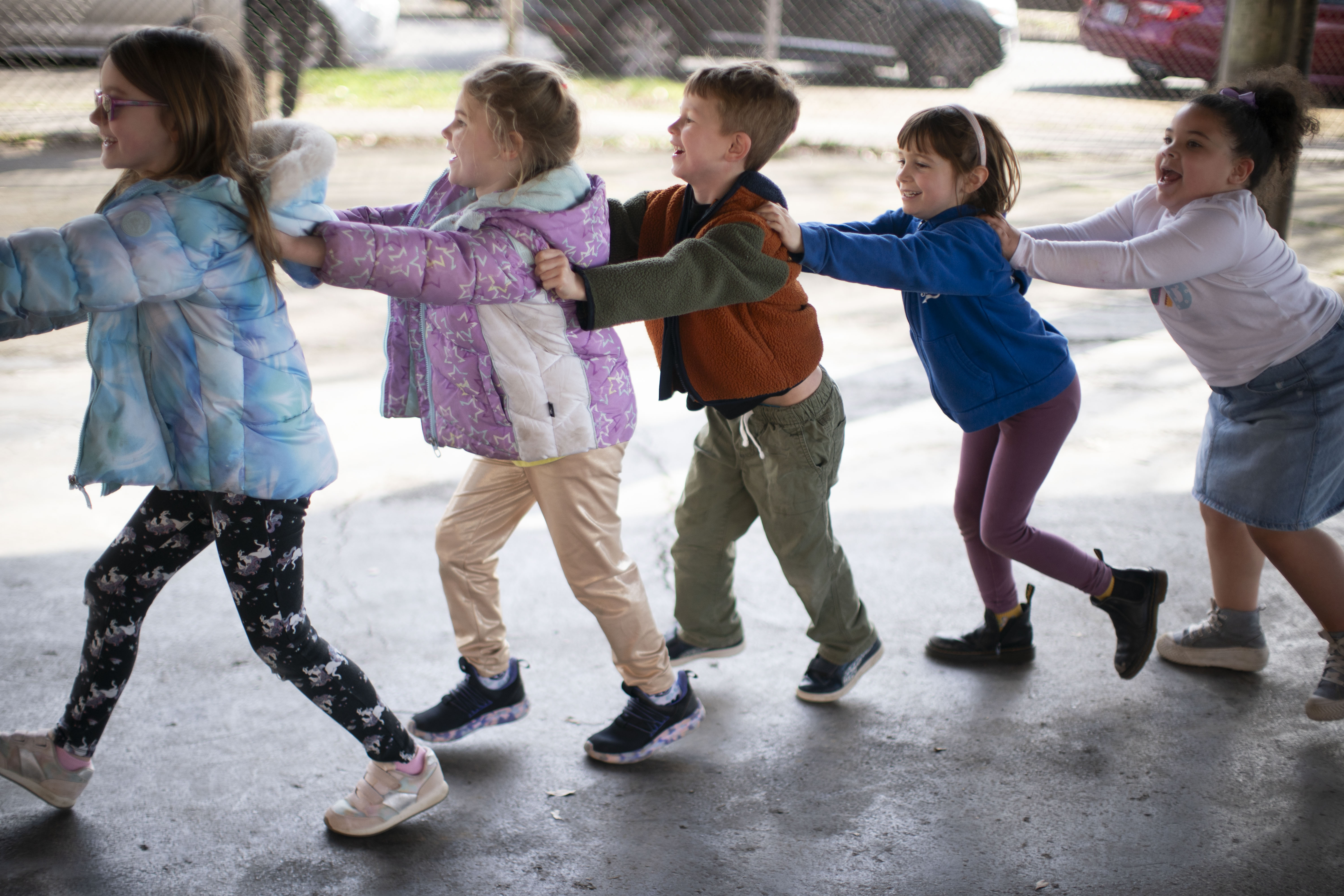 Outdoor dance party at Sabin Elementary School in Northeast Portland ...