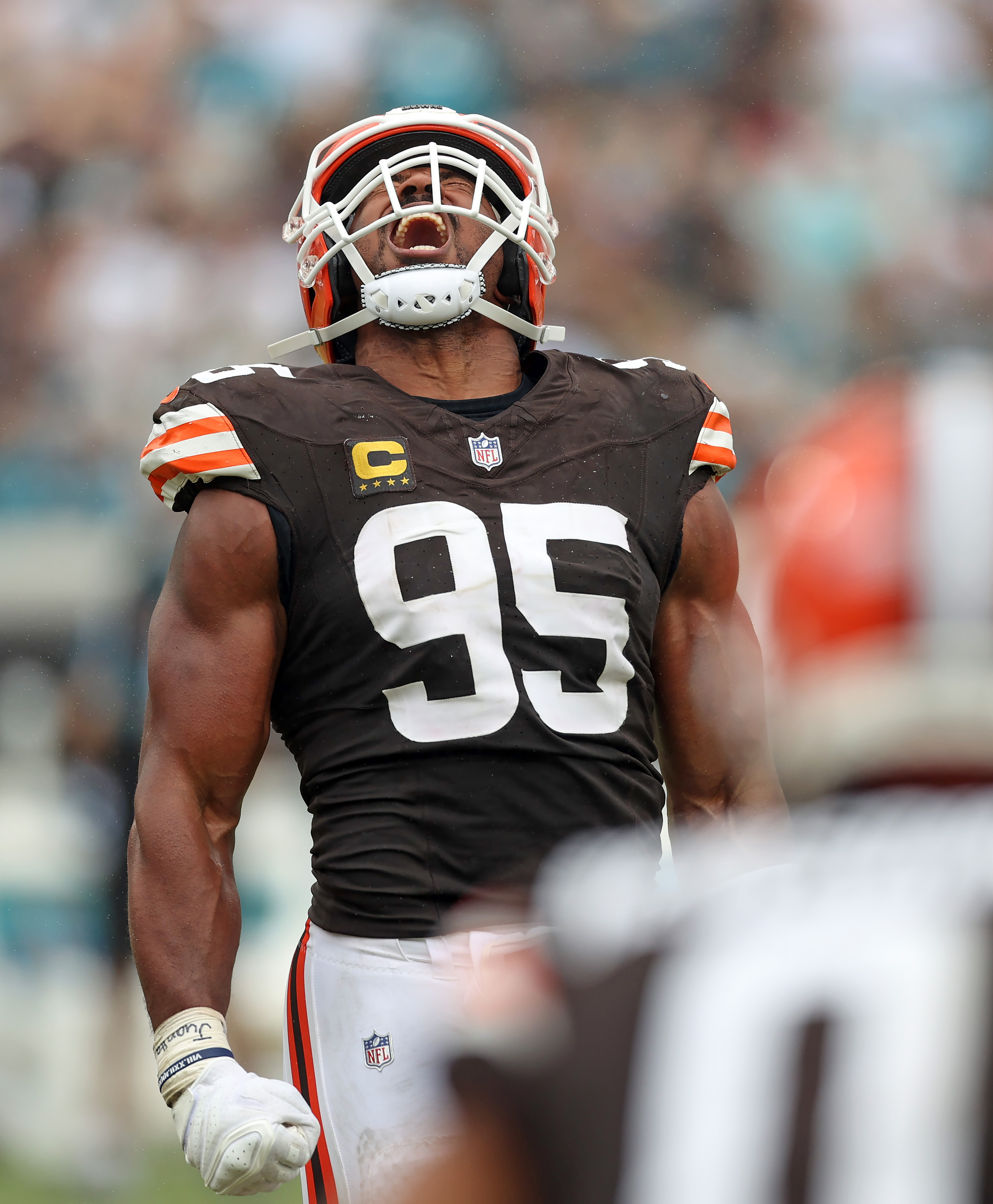 Cleveland Browns Myles Garrett vs. Jacksonville Jaguars, September 15 ...