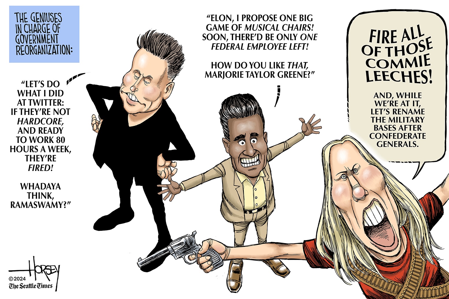 Editorial cartoons for Dec. 1, 2024 - oregonlive.com