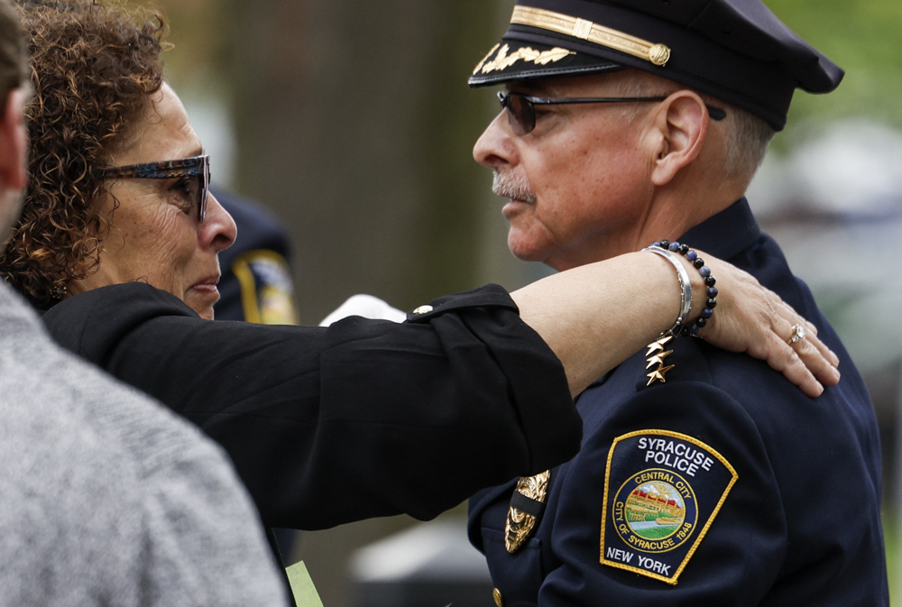 Syracuse Police Department honors Officer Michael Jensen and other ...