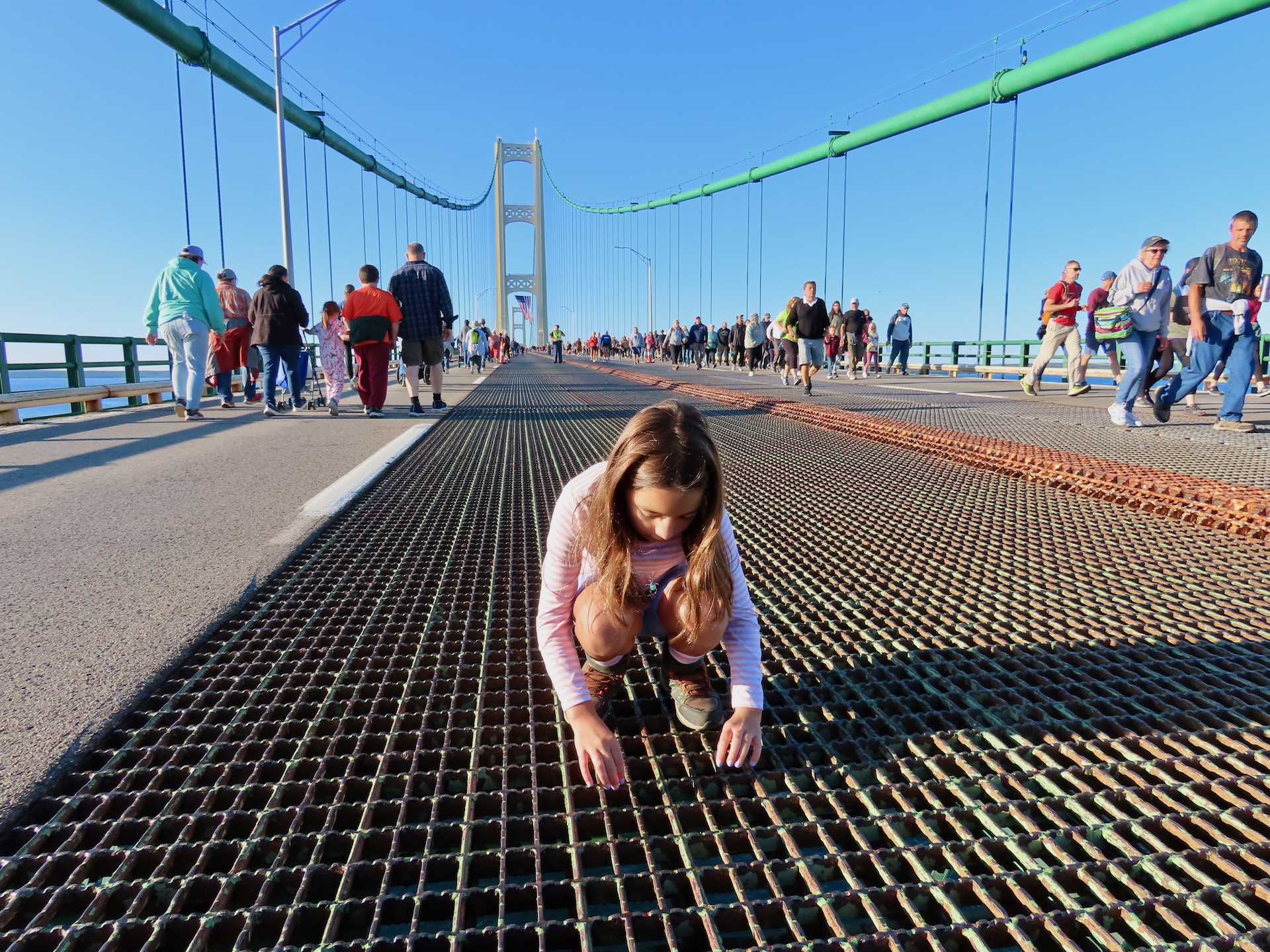 30k cross Mackinac Bridge on Labor Day 2024 - mlive.com