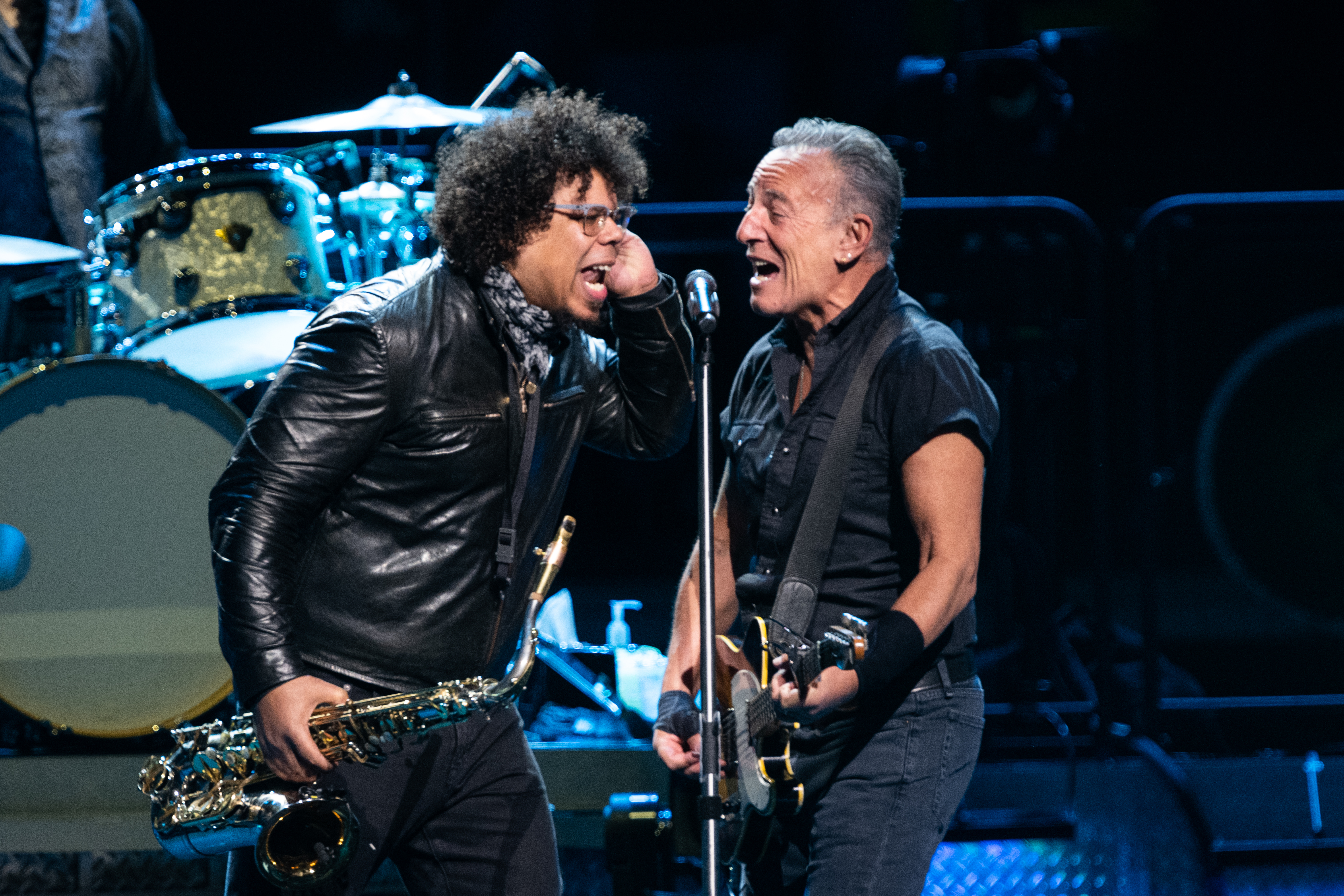 Bruce Springsteen and The E Street Band performs at the Wells Fargo ...