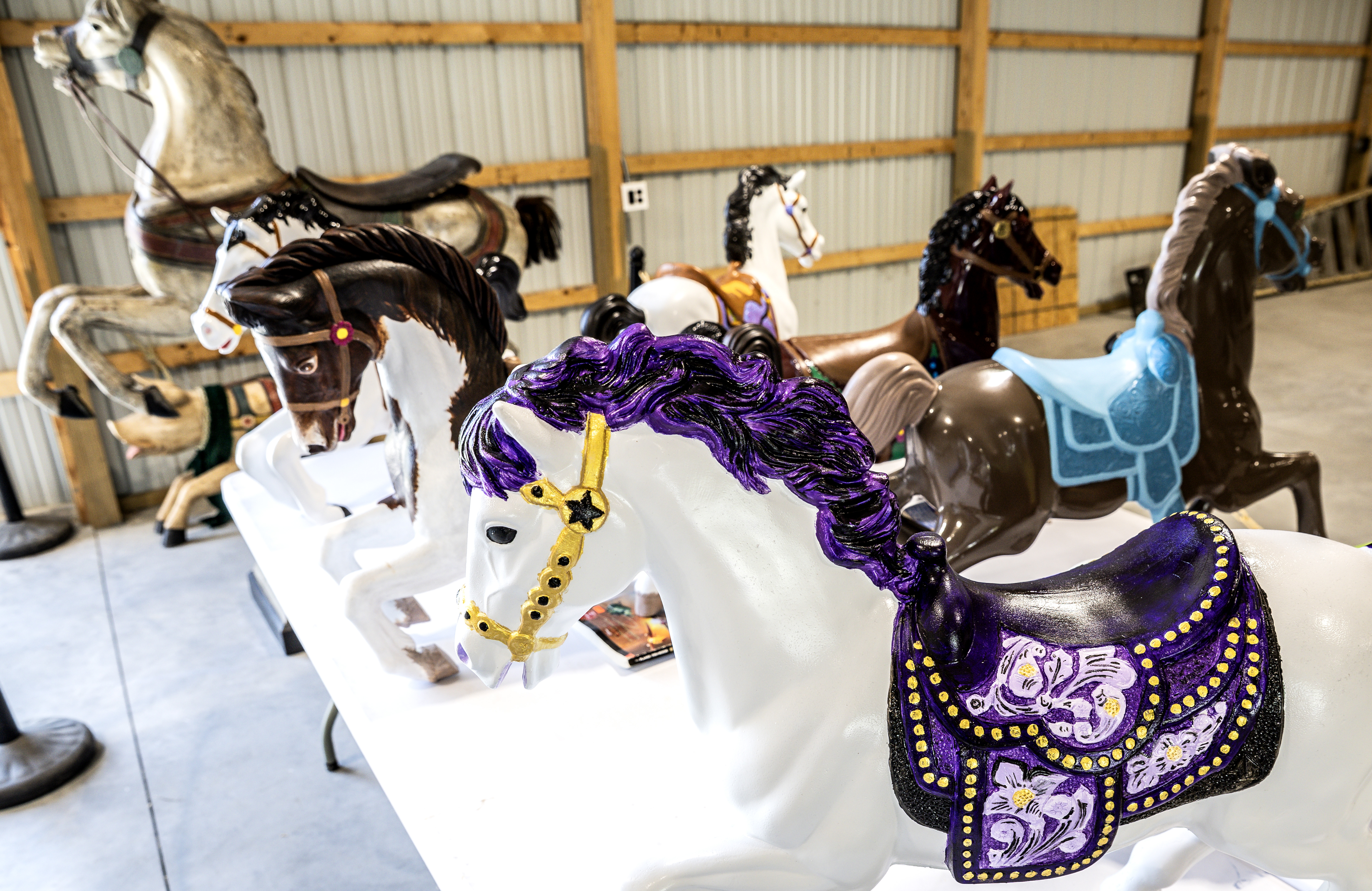 Williams Grove Amusement Park carousel house moved - pennlive.com