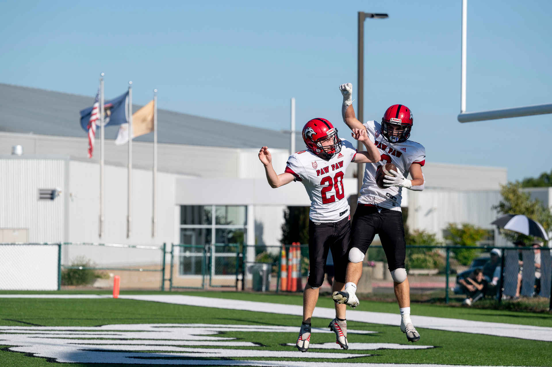 Ann Arbor Father Gabriel Richard vs. Paw Paw high school football ...