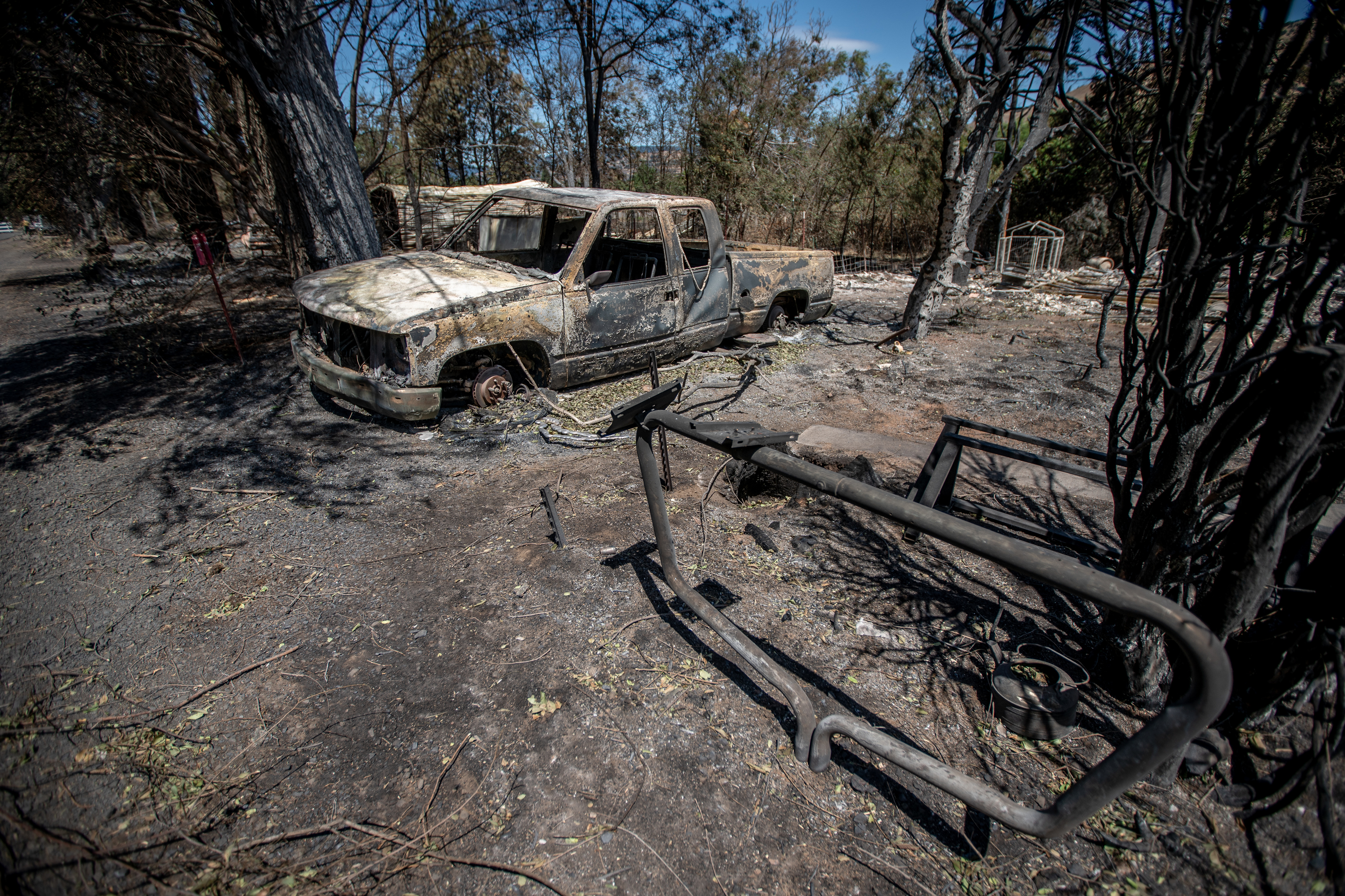After the flames: Scenes from the Rowena fire - oregonlive.com