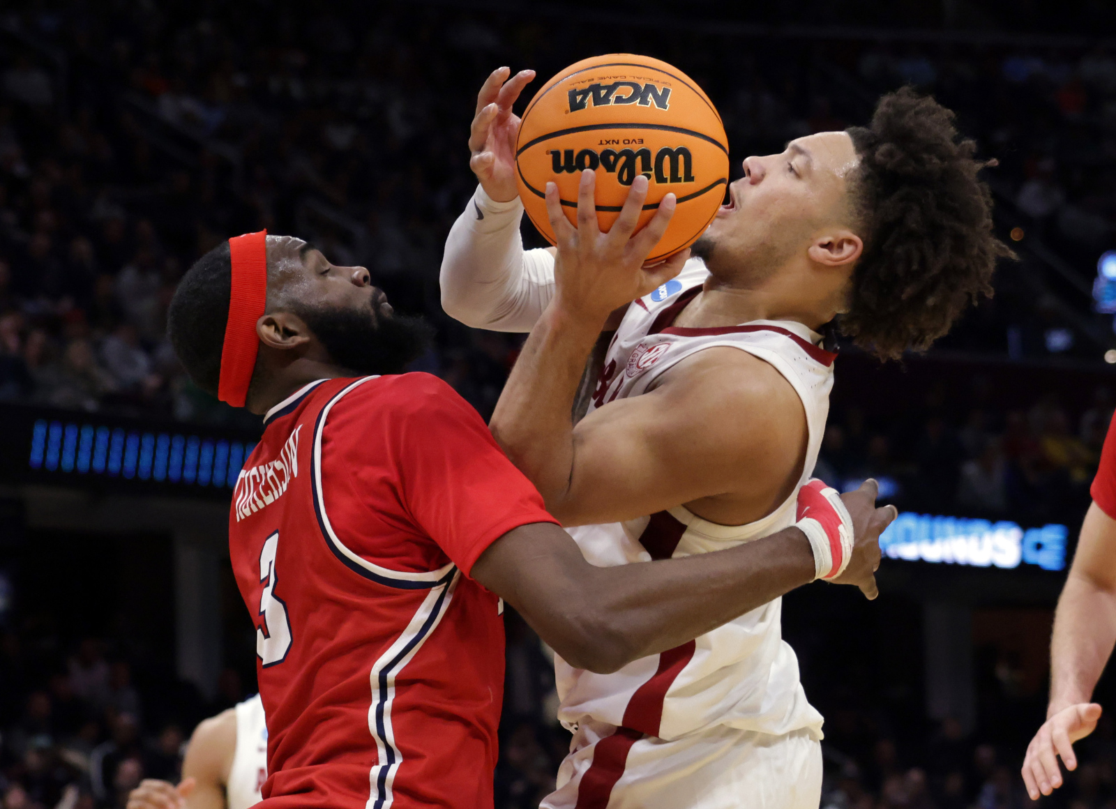 Alabama vs. Robert Morris first round, NCAA basketball, March 21, 2025 ...