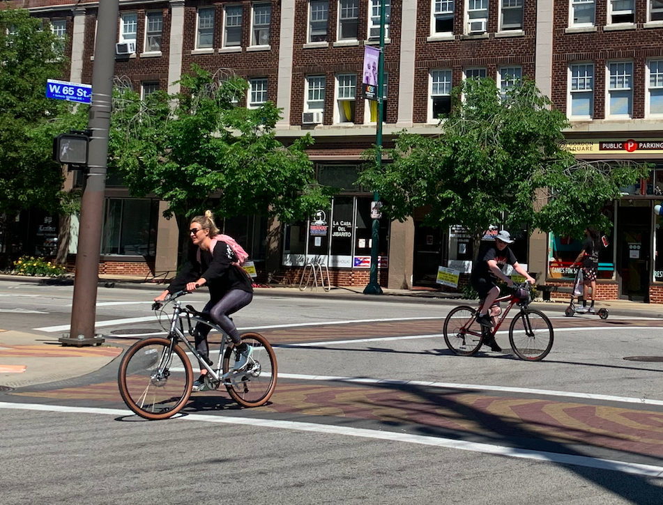 Bike Cleveland advocates a two-way cycle track for Clevealnd's West ...