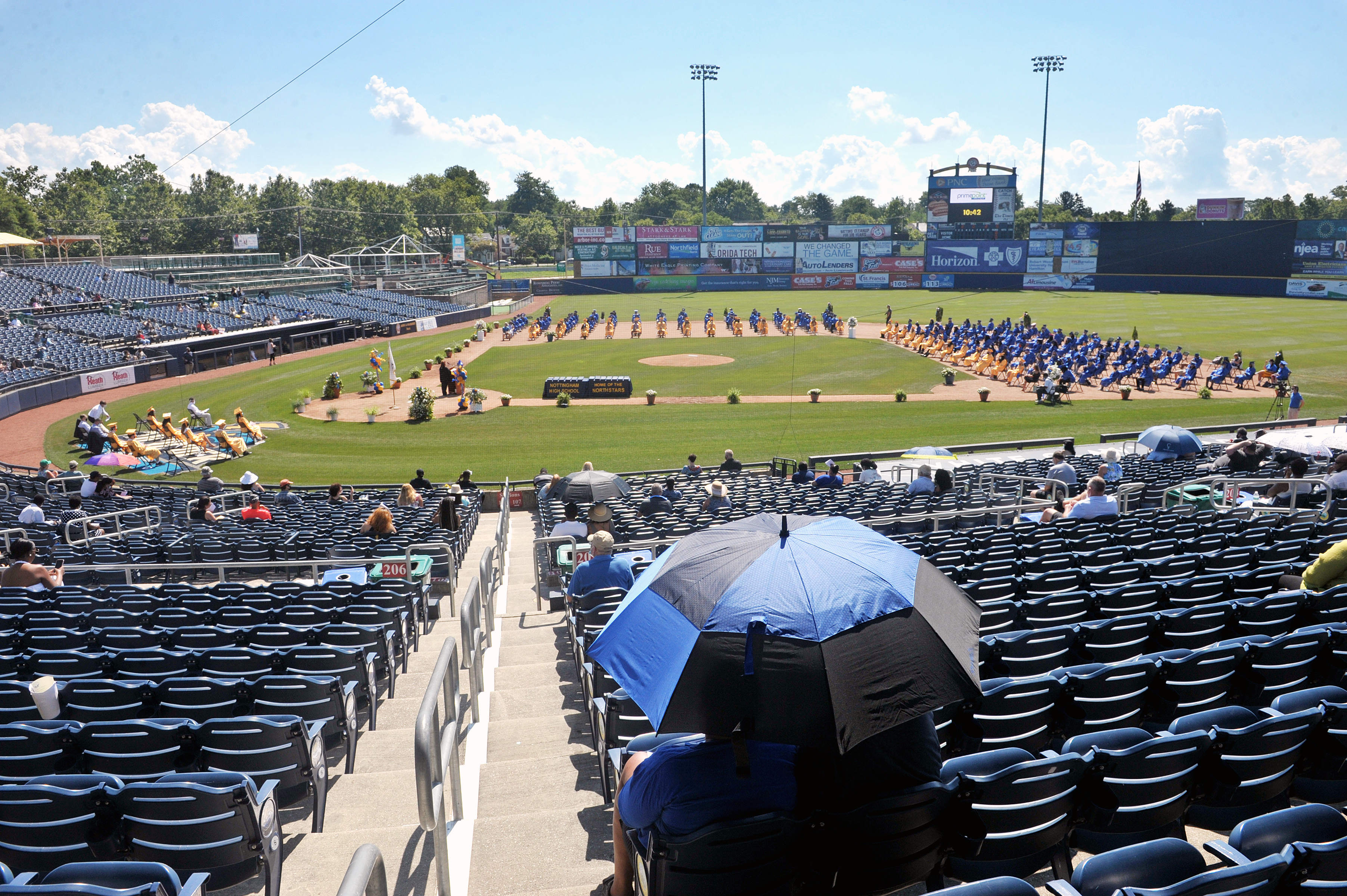Nottingham High School's 37th Commencement at Arm and Hammer Park in ...