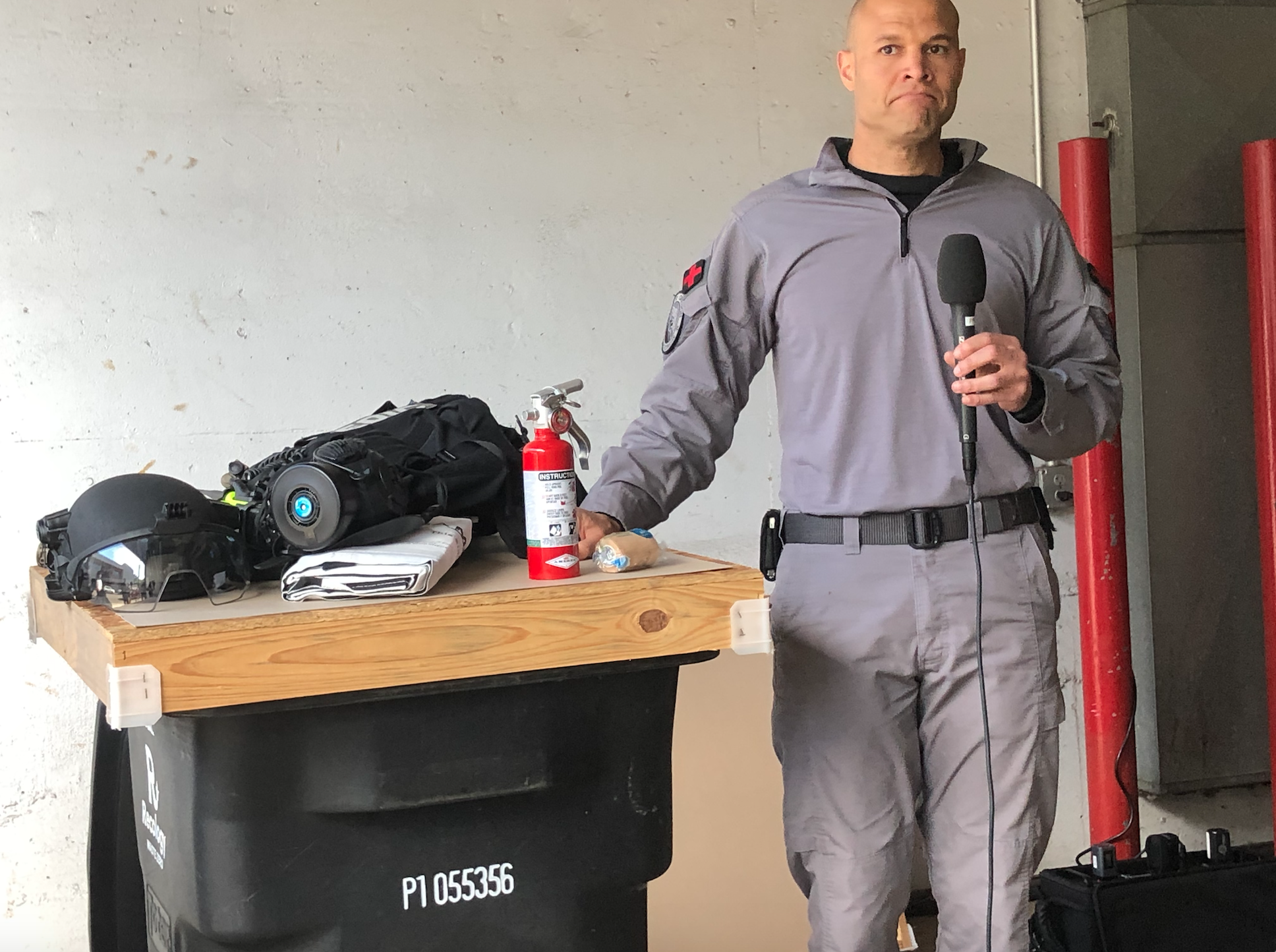 Police lieutenant, fire medic describe protest gear - oregonlive.com