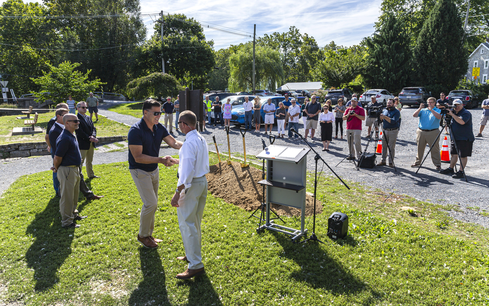Boiling Springs Children’s Lake dam rebuilding groundbreaking ...