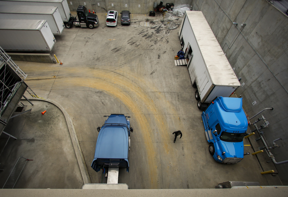Prepping for Monster Jam at PPL Center on Feb. 24, 2022 ...