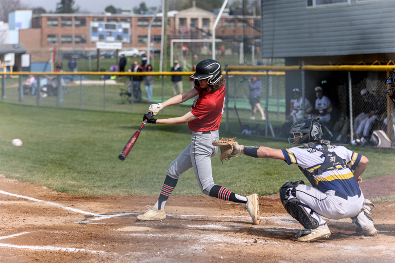 Notre Dame baseball hosts Saucon Valley on May 2, 2022 ...
