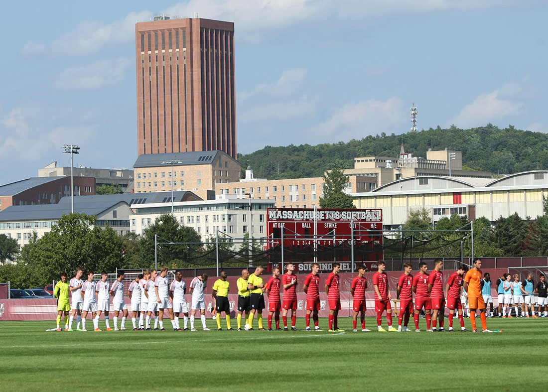 UMass Men's Soccer vs Sacred Heart 8/29/22 - masslive.com