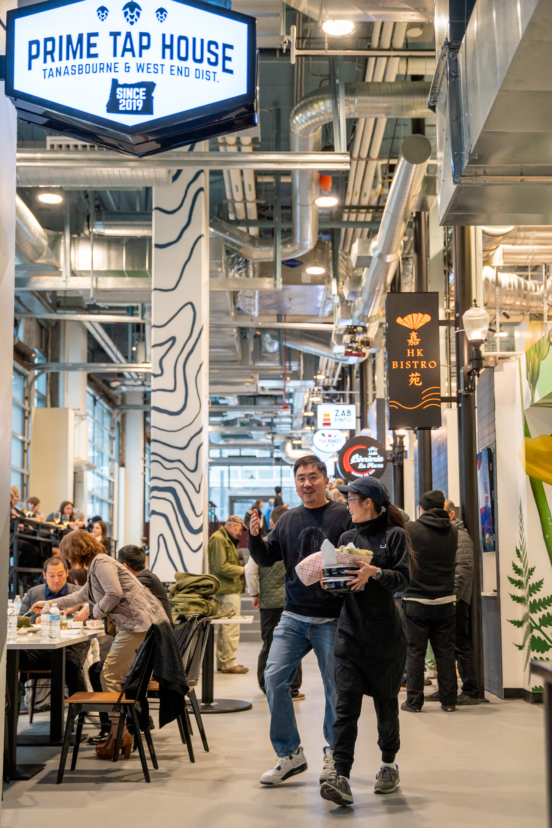 Flock Food Hall in the Ritz-Carlton hotel - oregonlive.com