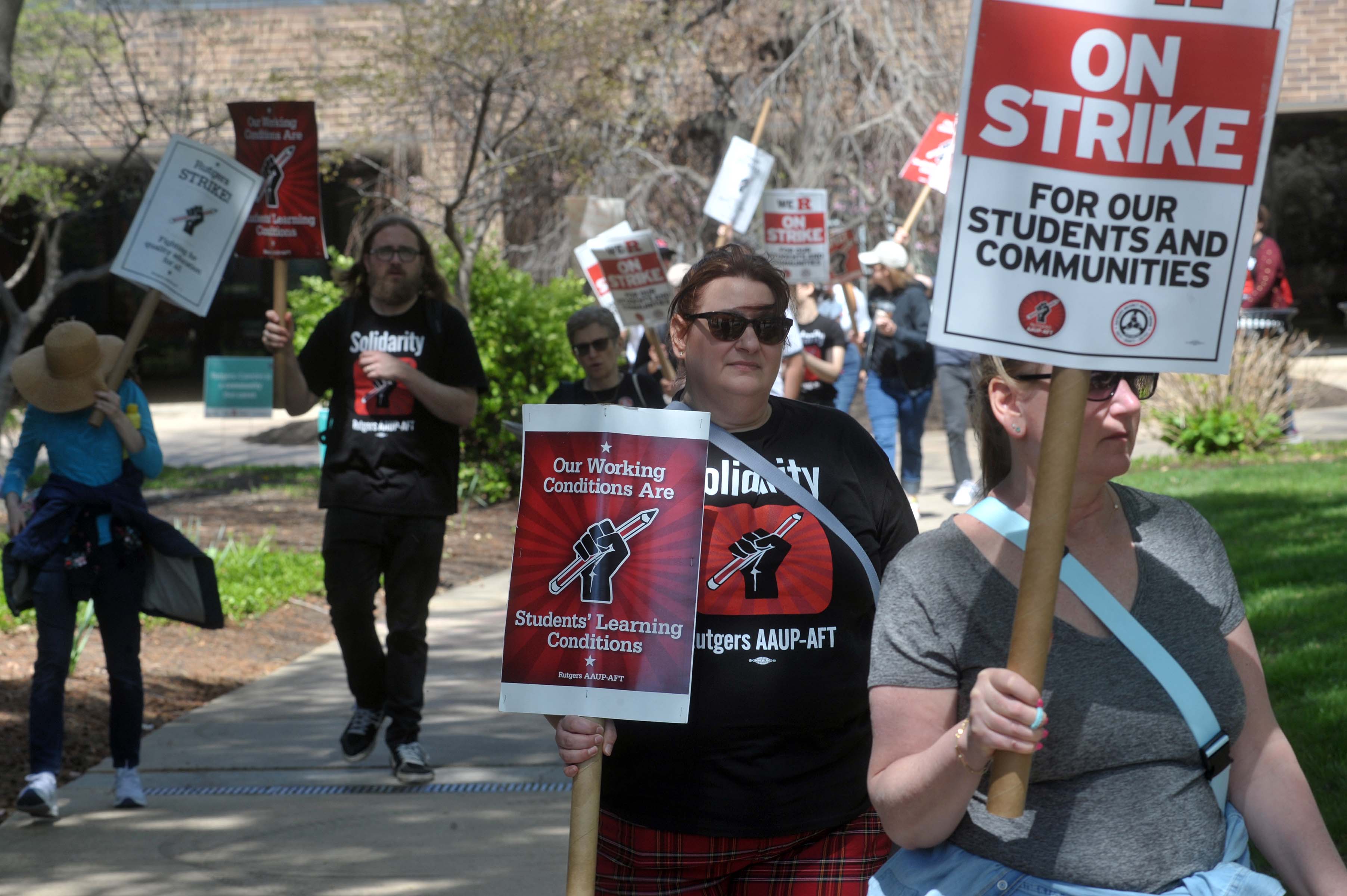 Rutgers Faculty Strike Camden Campus - nj.com