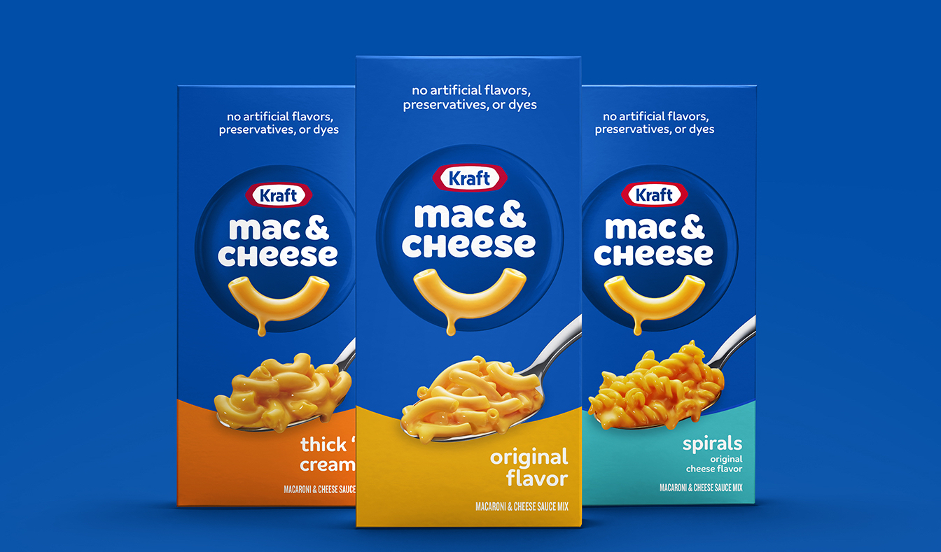 Iconic Kraft Macaroni & Cheese is changing its name, logo, noodle smile ...