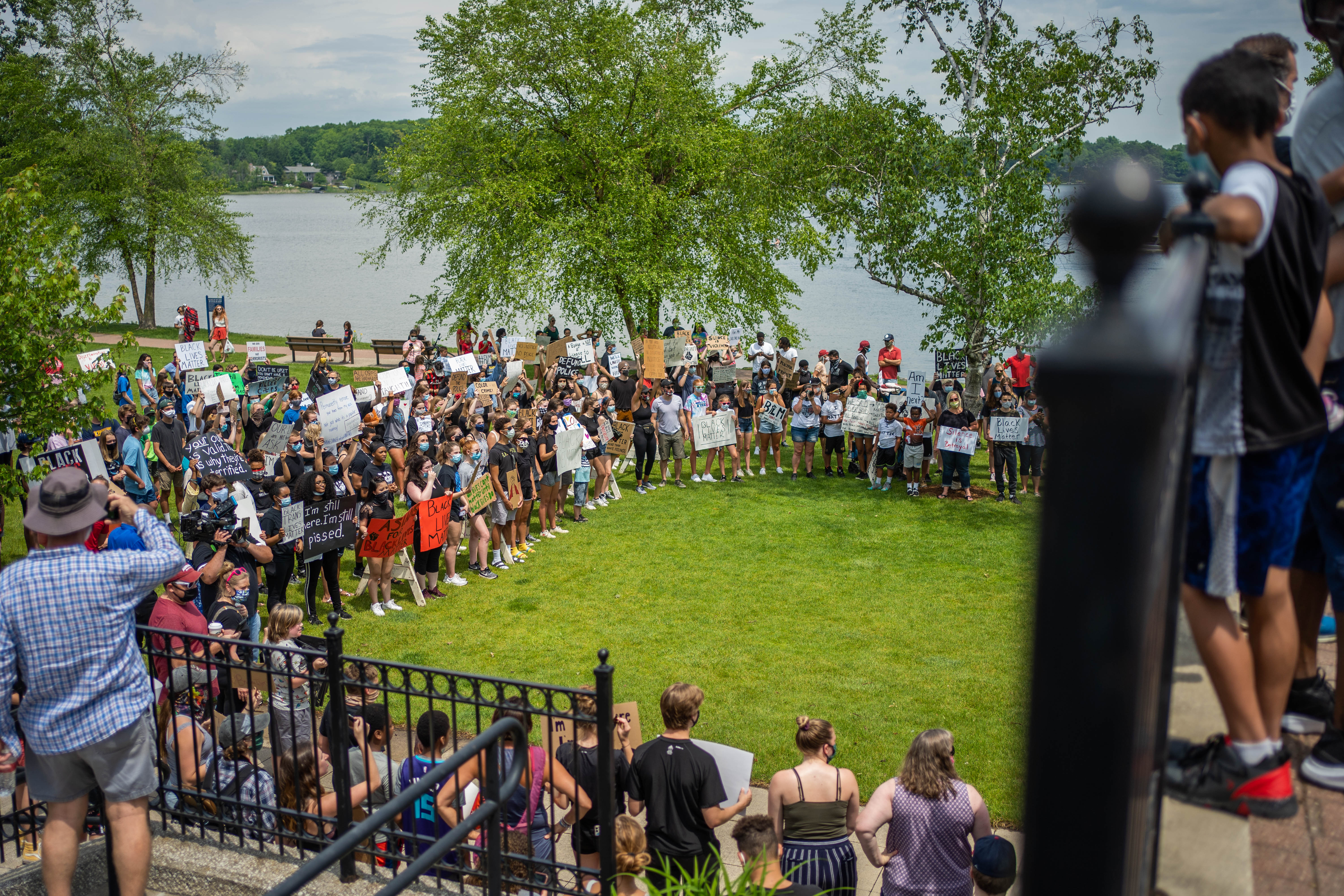 Grand Rapids area students protest police brutality - mlive.com