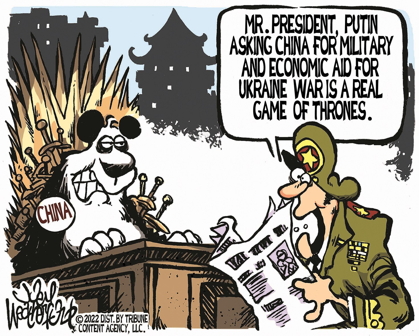 Editorial cartoons for March 27, 2022 - cleveland.com