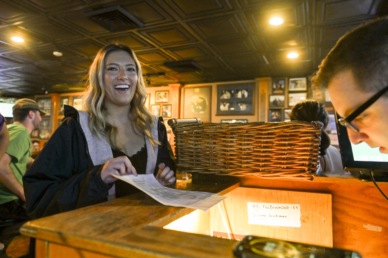 Joshua Bosman hosts trivia at the Brown Jug - mlive.com