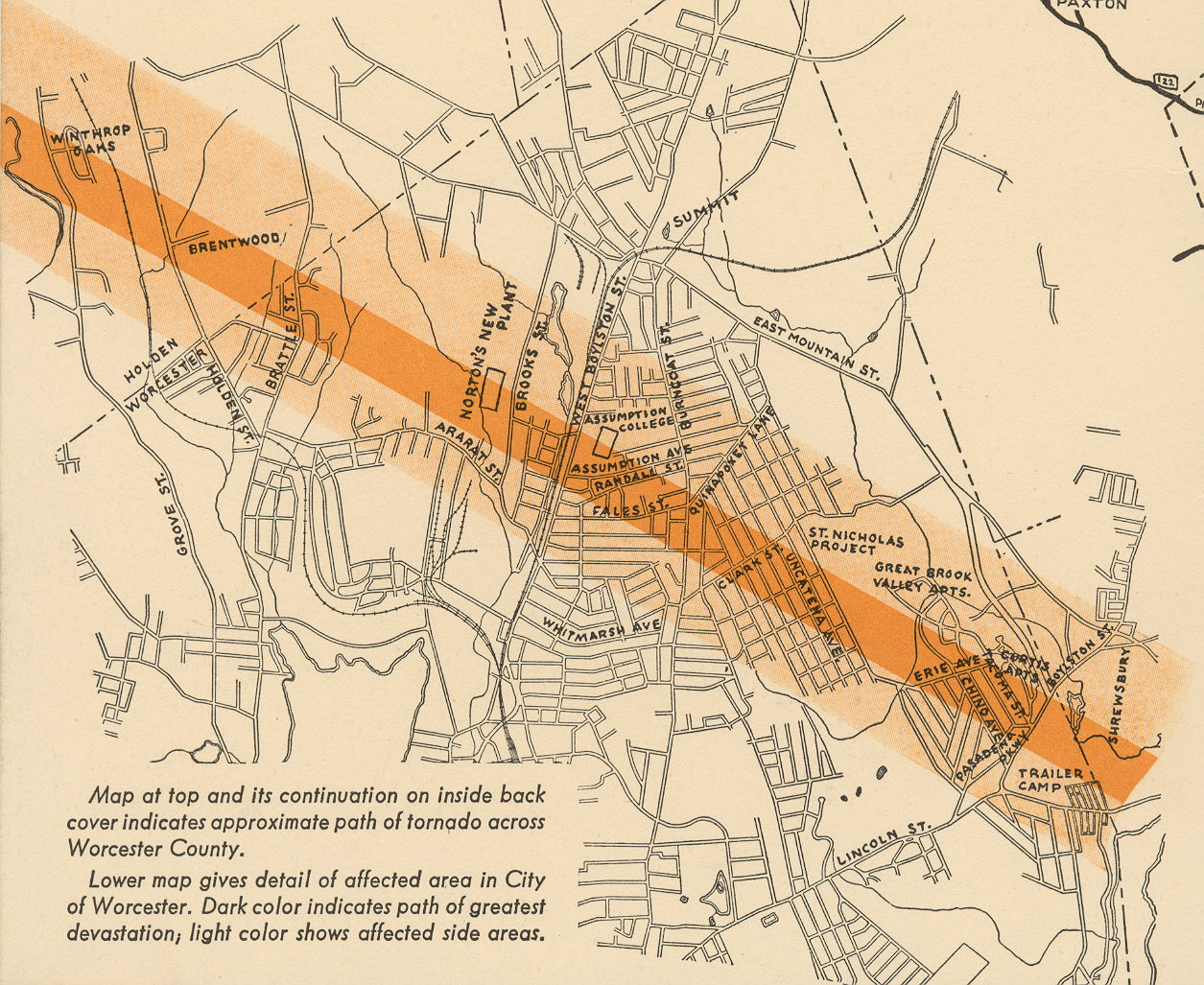 The Worcester Tornado of 1953 - masslive.com