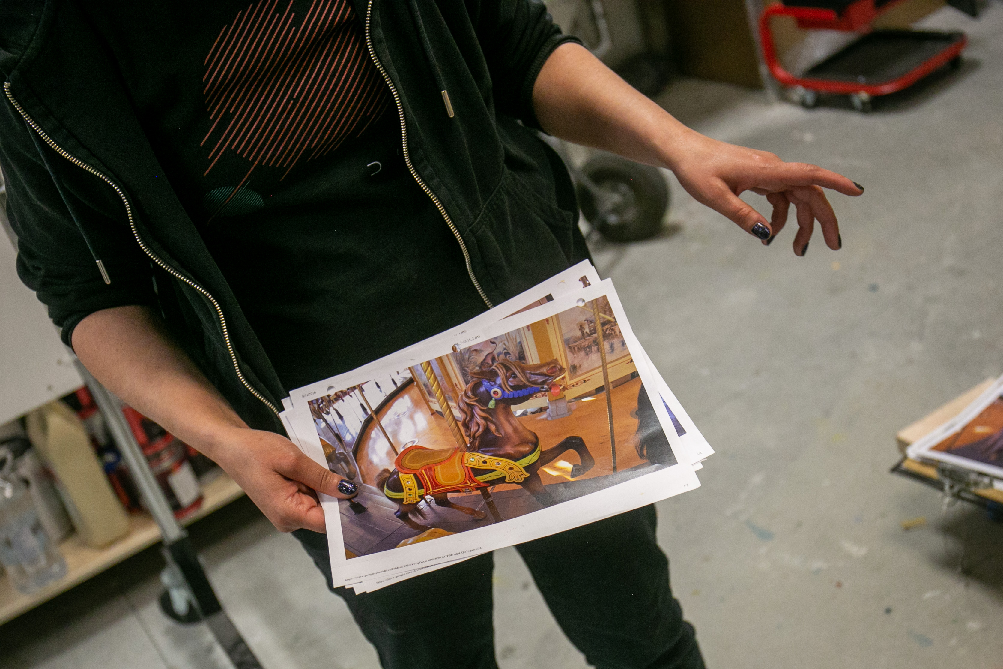 Behind the scenes of Grand Rapids Public Museum's carousel animal ...