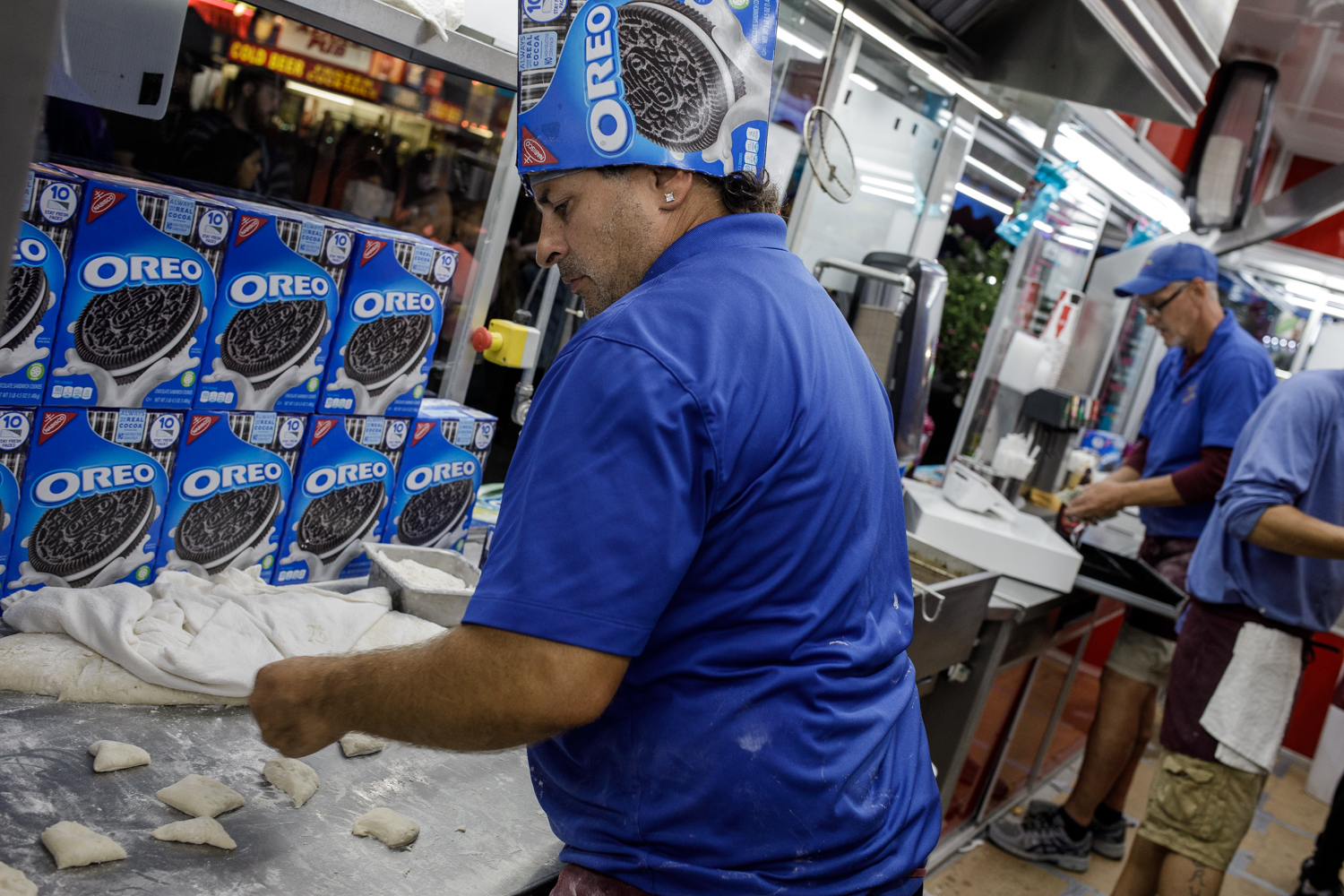 ‘I am where I want to be’; With his stalls at The Big E, Mark Piche ...