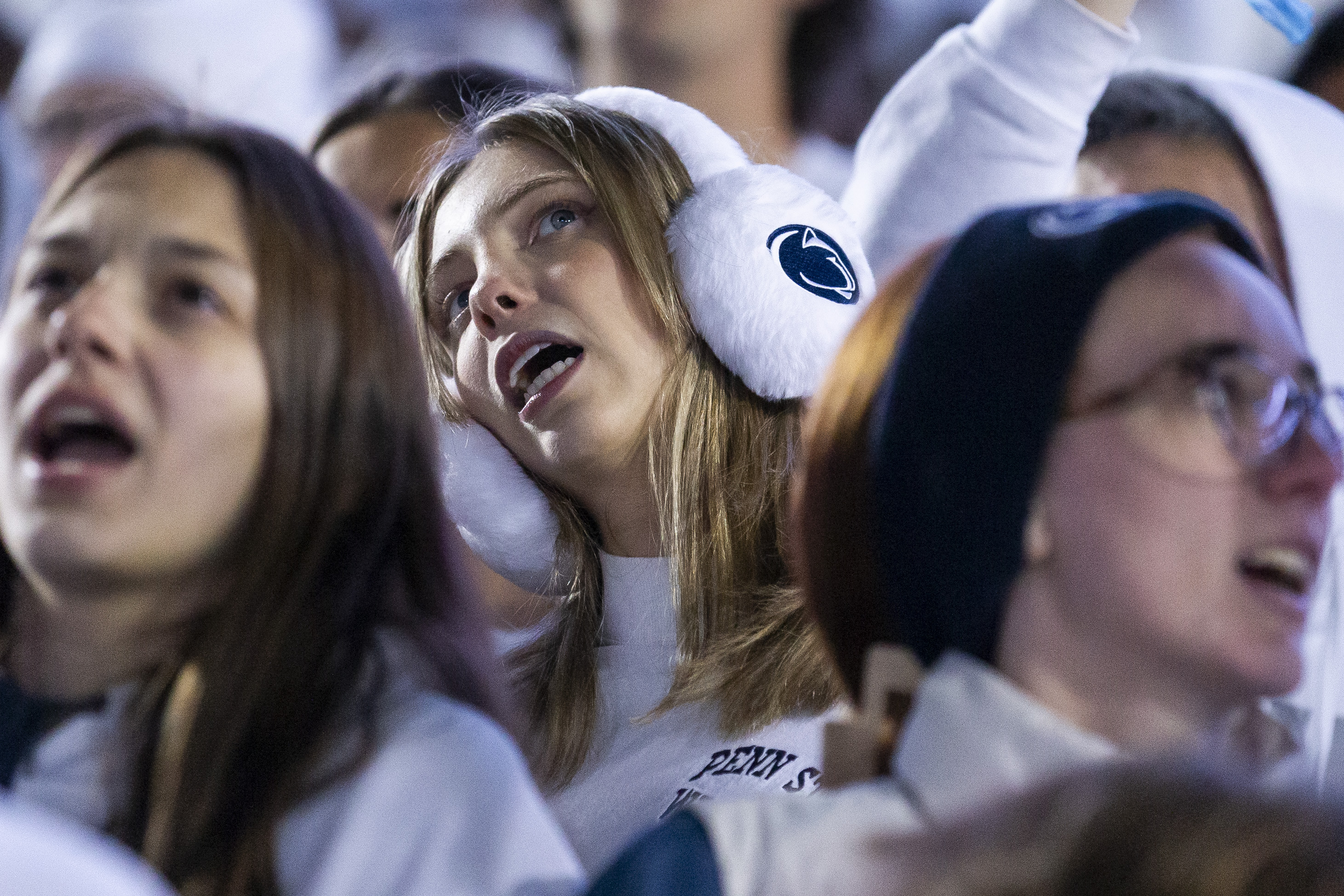 Penn State White Out faces in the crowd - pennlive.com