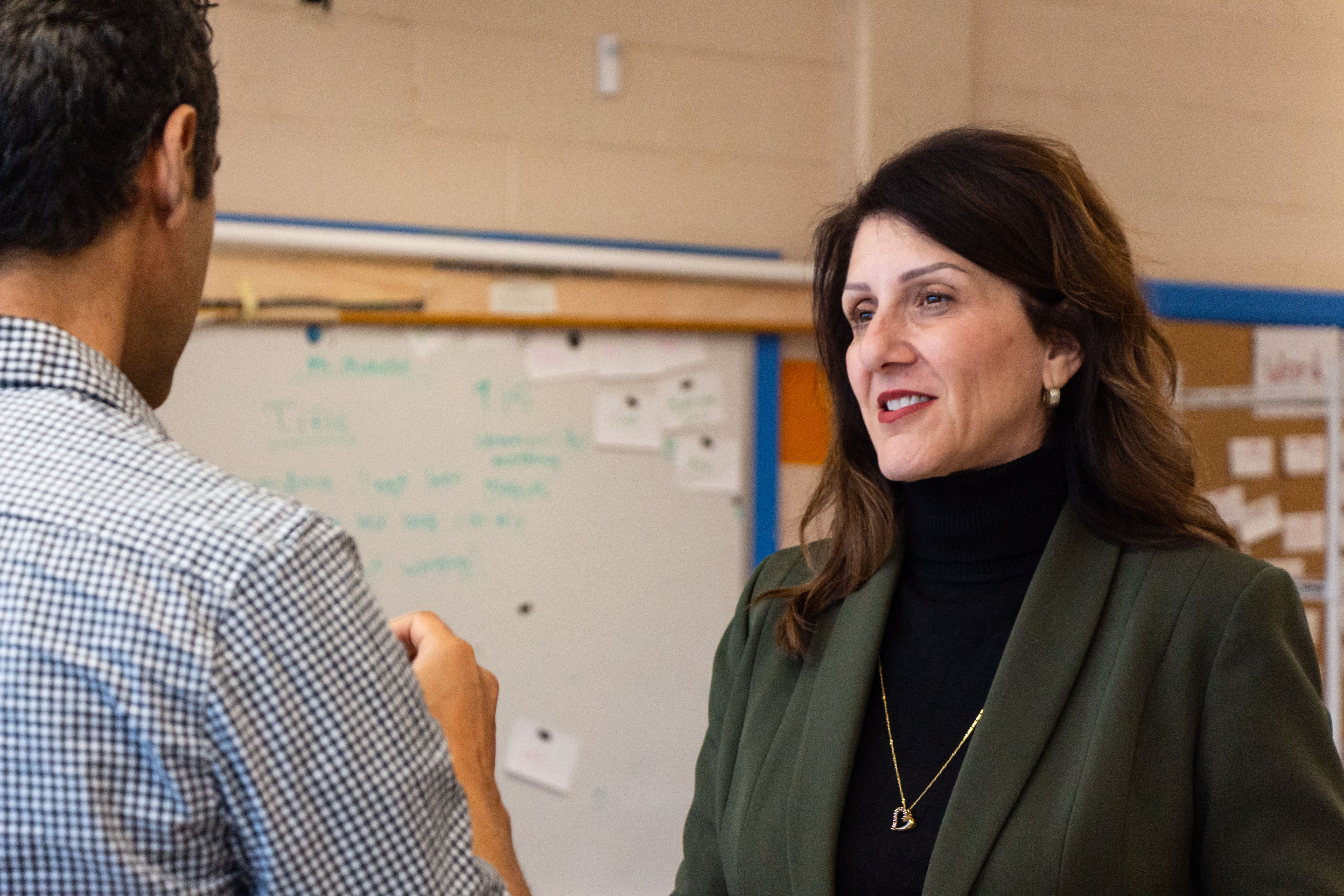 Superintendent Rachel Monárrez visits Clark Street Community School ...