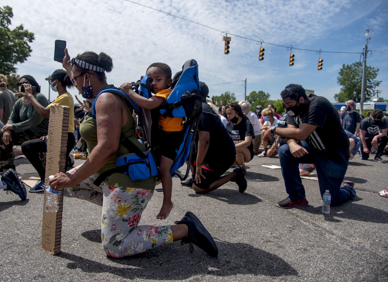 Ann Arbor police brutality protest - mlive.com