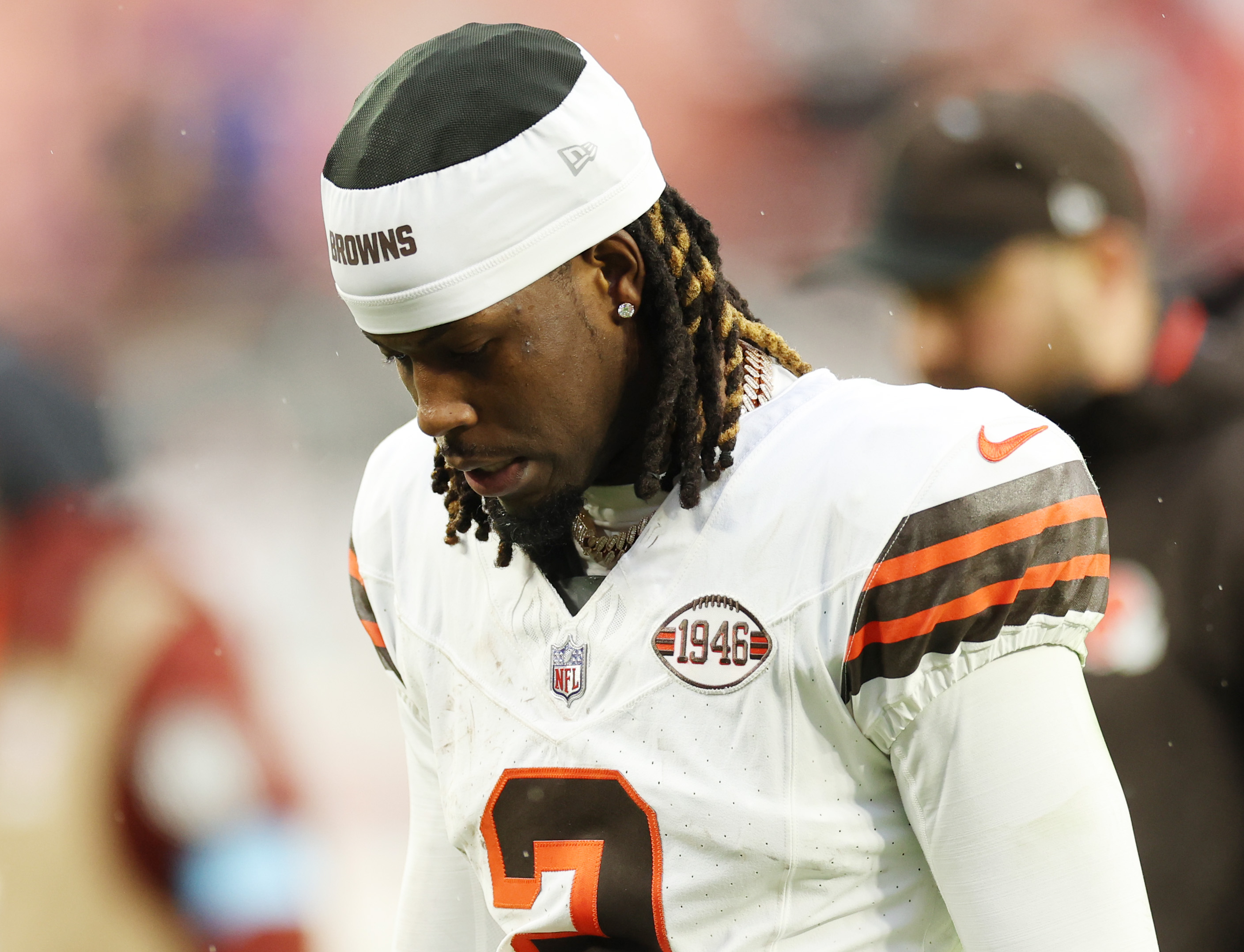 Cleveland Browns receiver Jeudy vs. the Kansas City Chiefs, December 15 ...