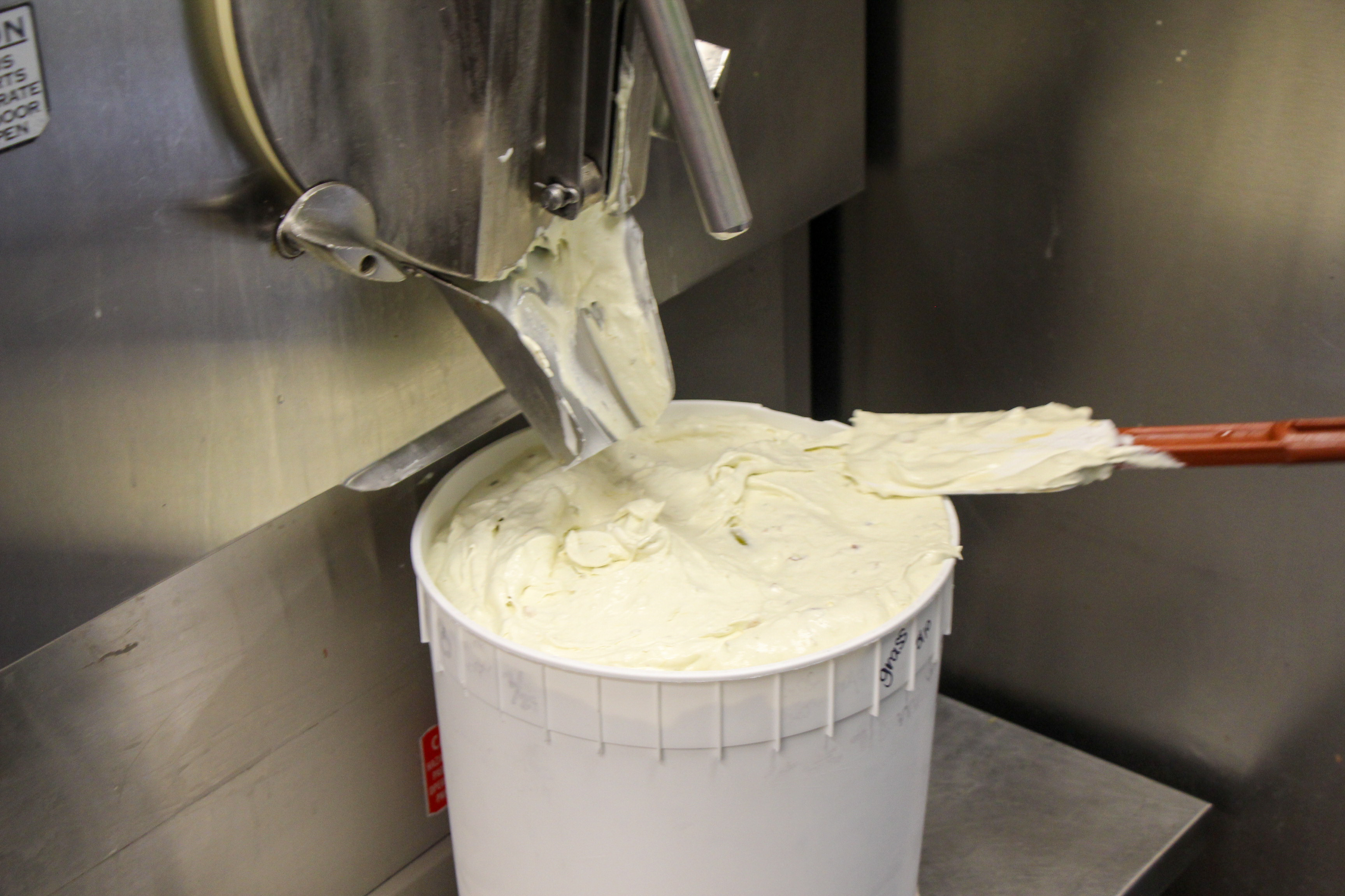 Hadley Grass asparagus ice cream at Flayvors of Cook Farm in Hadley ...