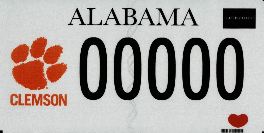 Proposed Alabama car tags - al.com