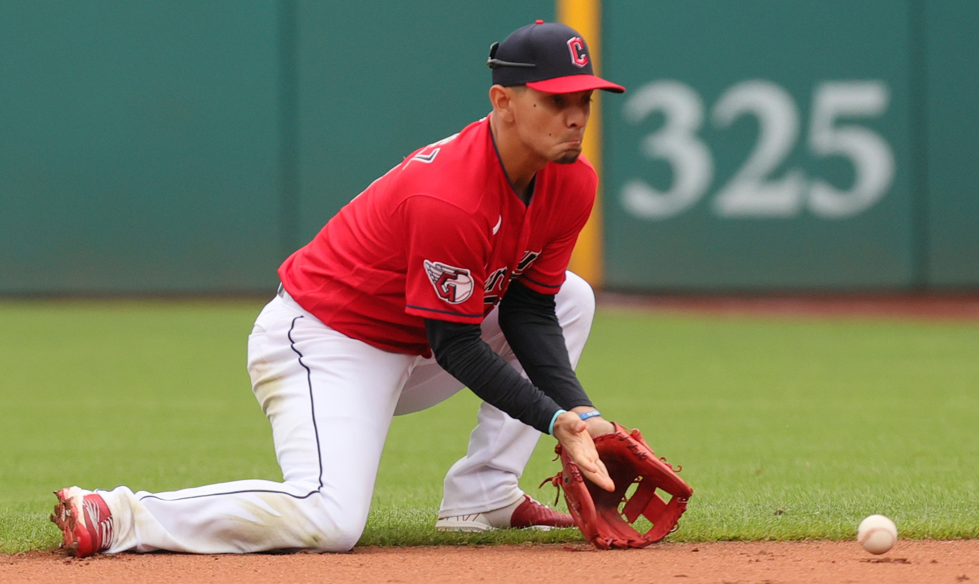 Cleveland Guardians vs. Texas Rangers in game 1 of a doubleheader, June ...