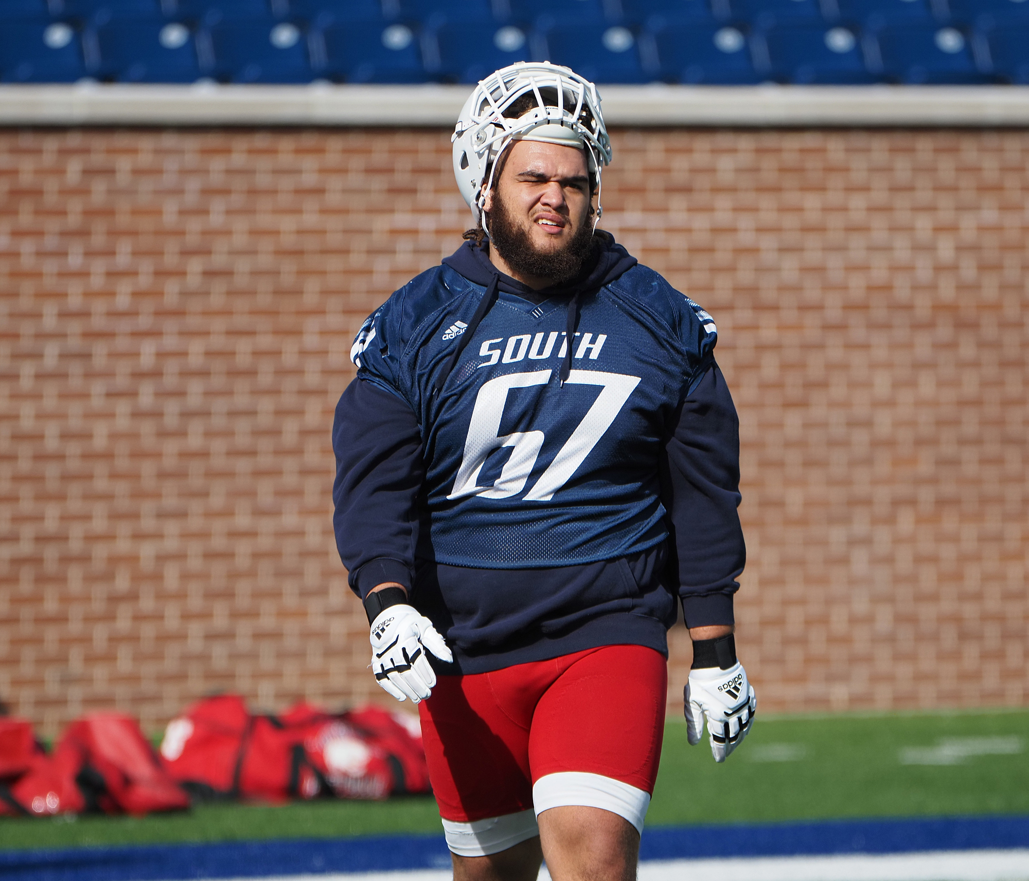 South Alabama football practice - al.com