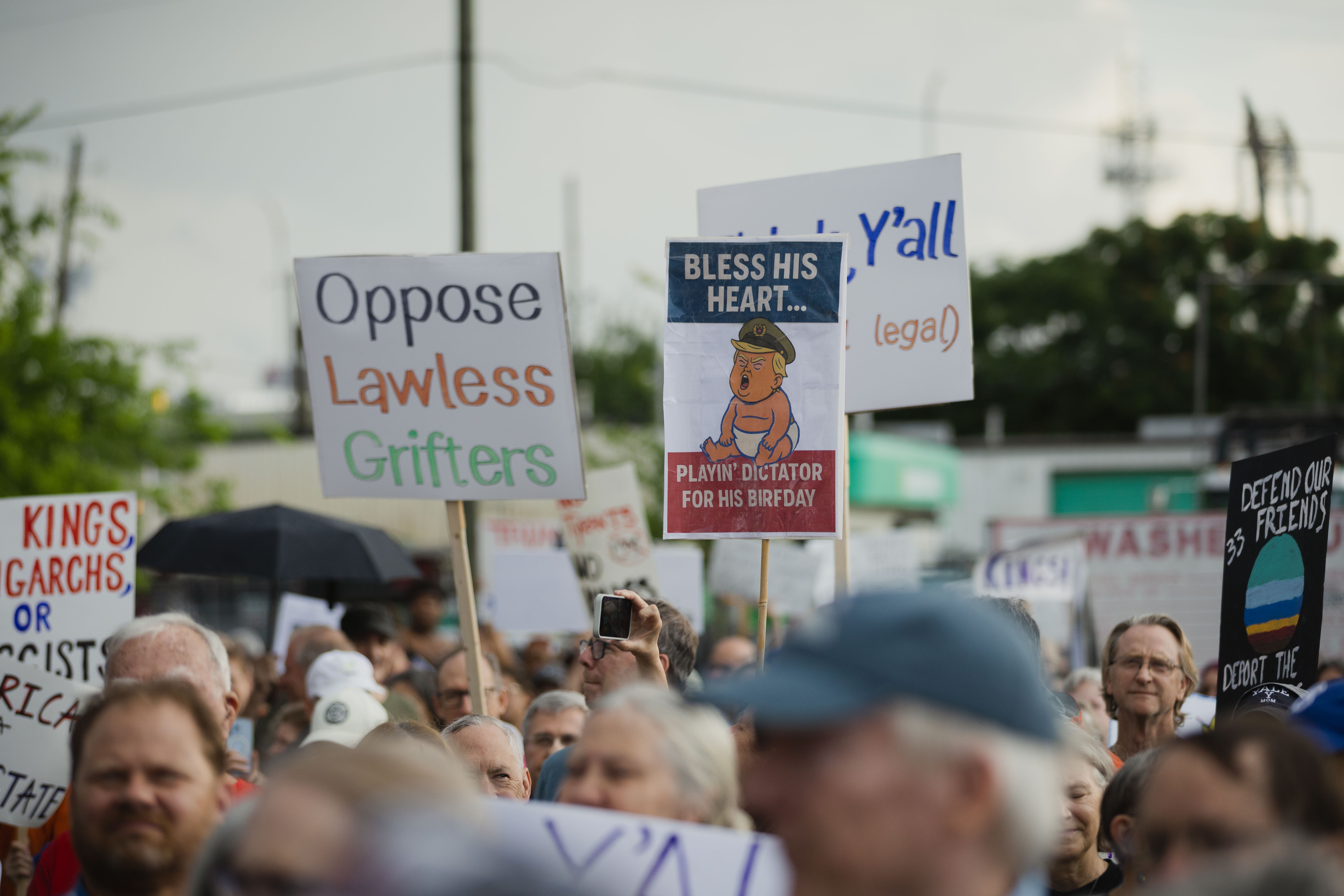 No Kings protests across Alabama - al.com