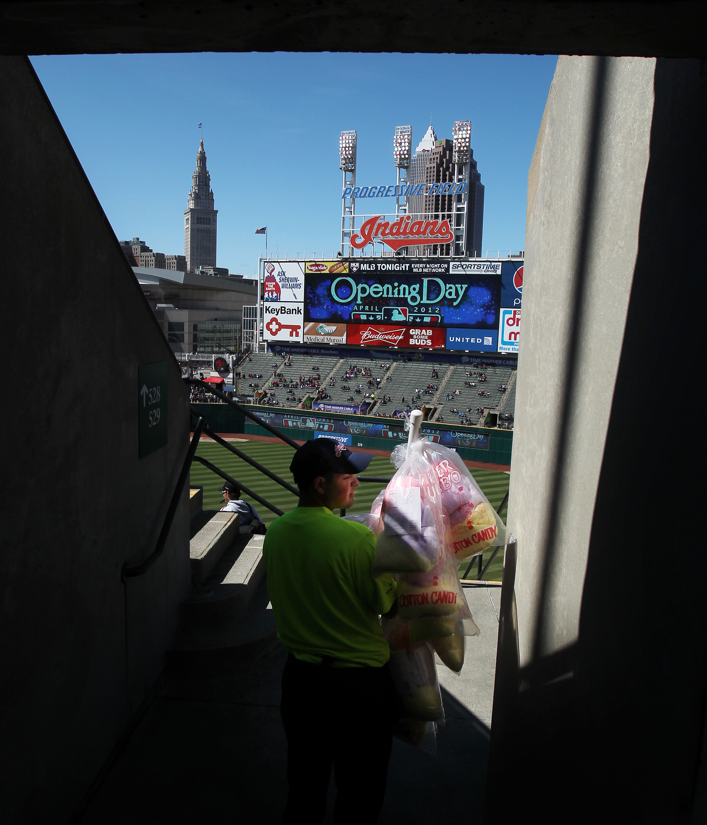 Photos from a decade of Cleveland baseball home openers, 2012-2021 ...