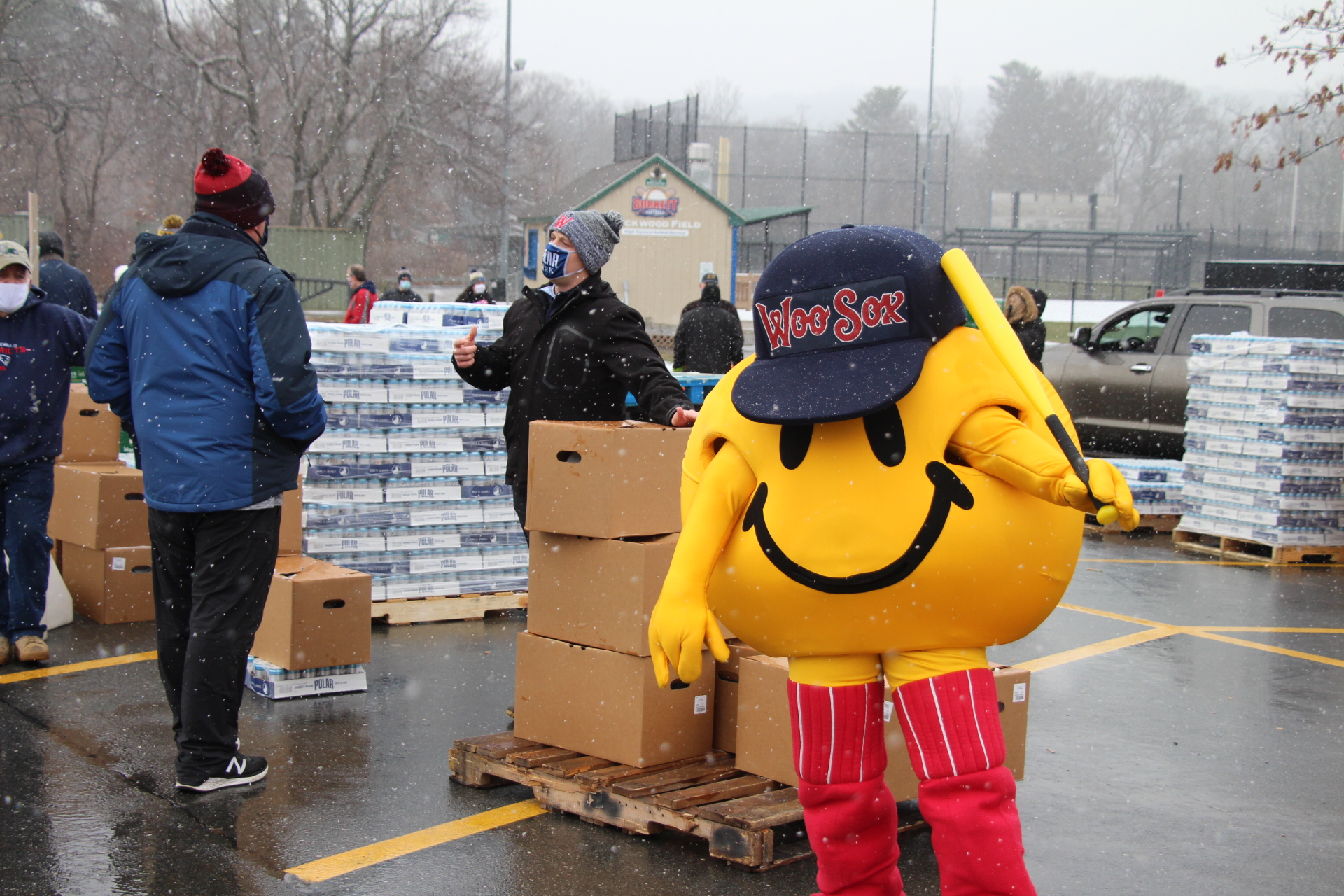 WooSox partner with Ocean State Job Lot for food drive - masslive.com