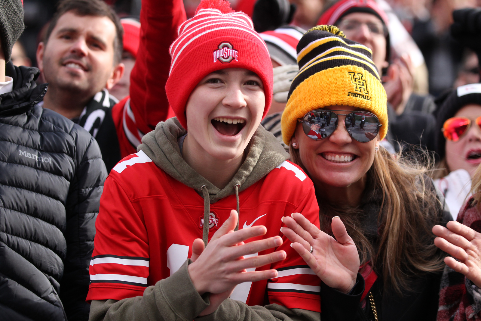 Fans at Ohio State's blowout win over Michigan State, 56-7 - cleveland.com