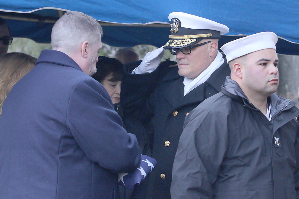 The burial of Holyoke native Pharmacist’s First Mate 2nd Class Merle ...