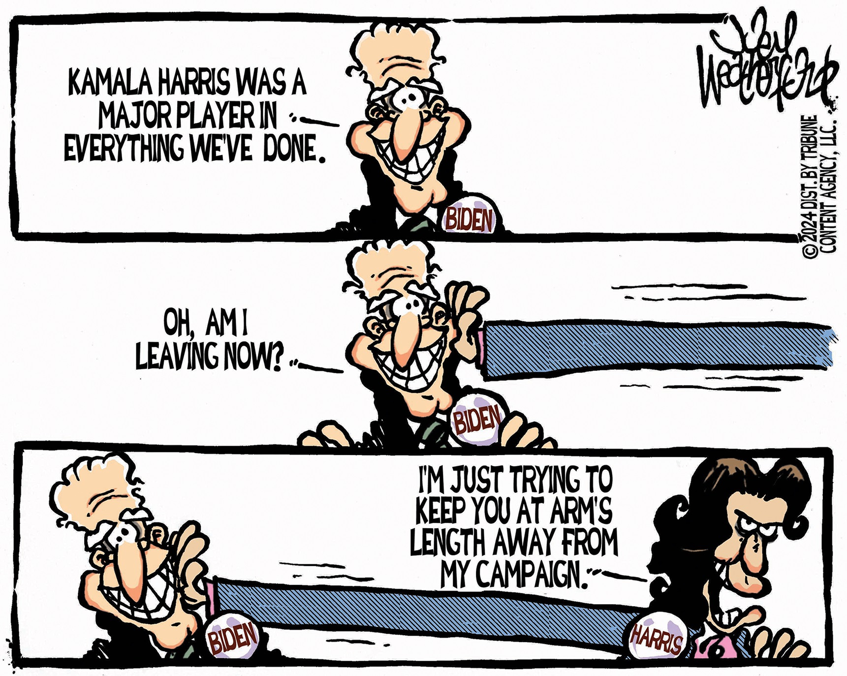 Editorial cartoons for Oct. 20, 2024 - cleveland.com