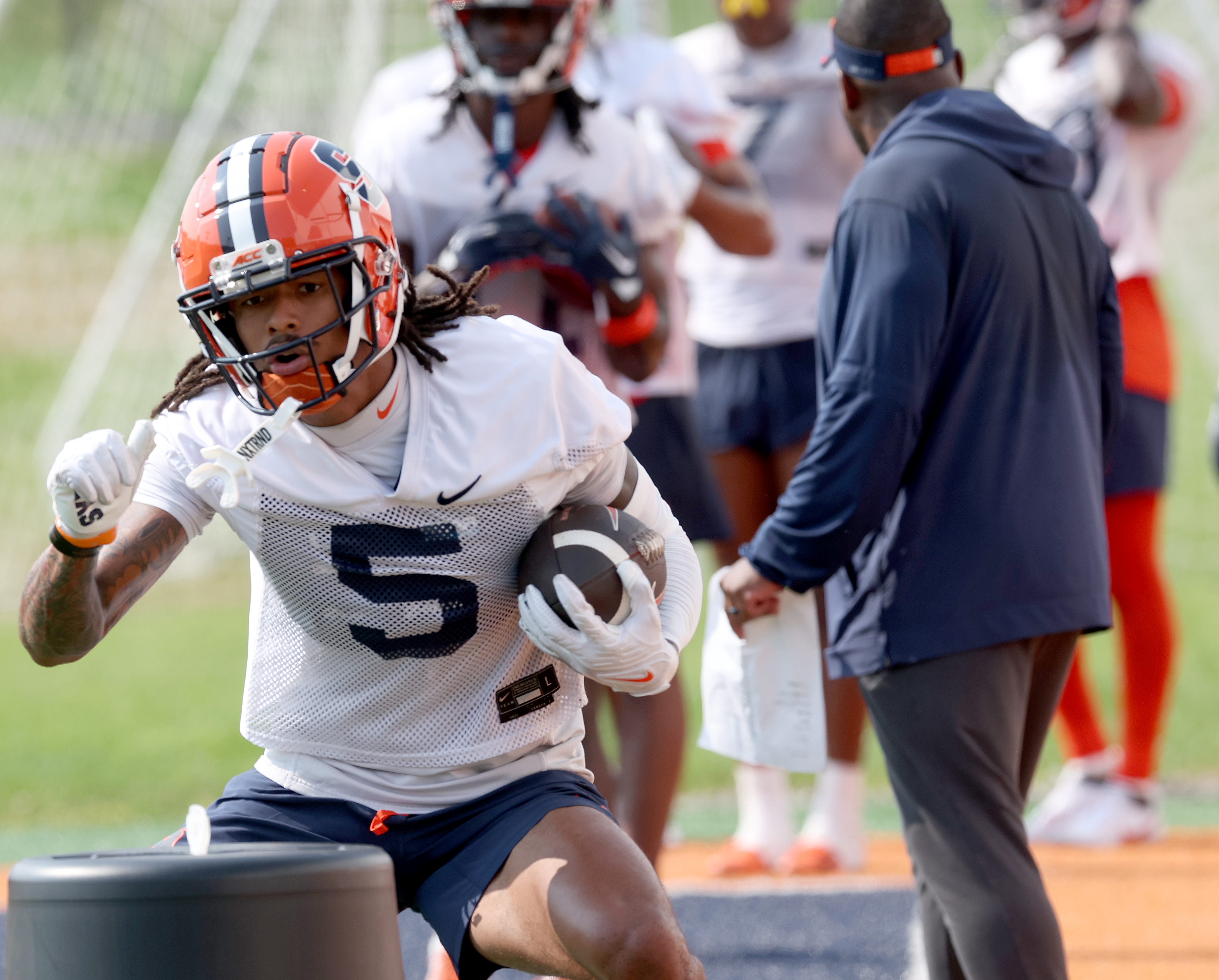 The Syracuse Orange Start Football Practices for the 2024 Season ...