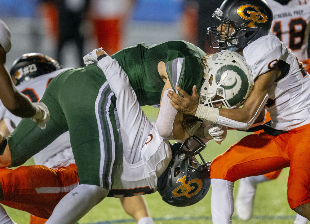 Pine-Richland meets Cathedral Prep in the 2020 PIAA 5A Football ...