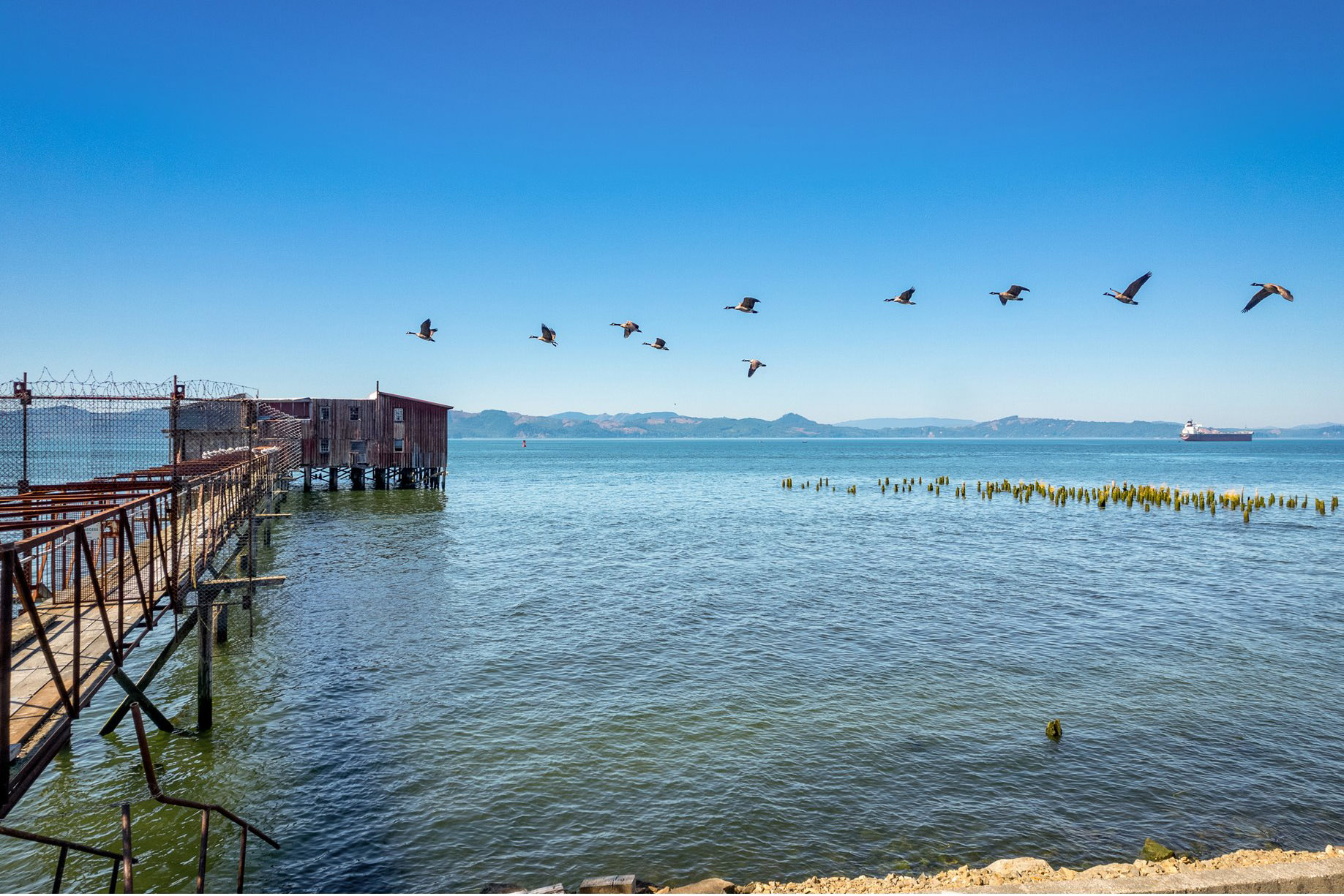 Astoria's Big Red fish net depot - oregonlive.com