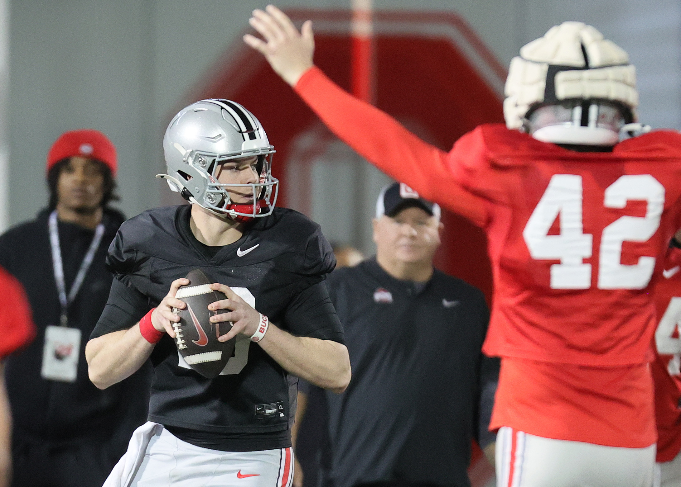 OSU football's Student Appreciation practice, March 30, 2024 ...
