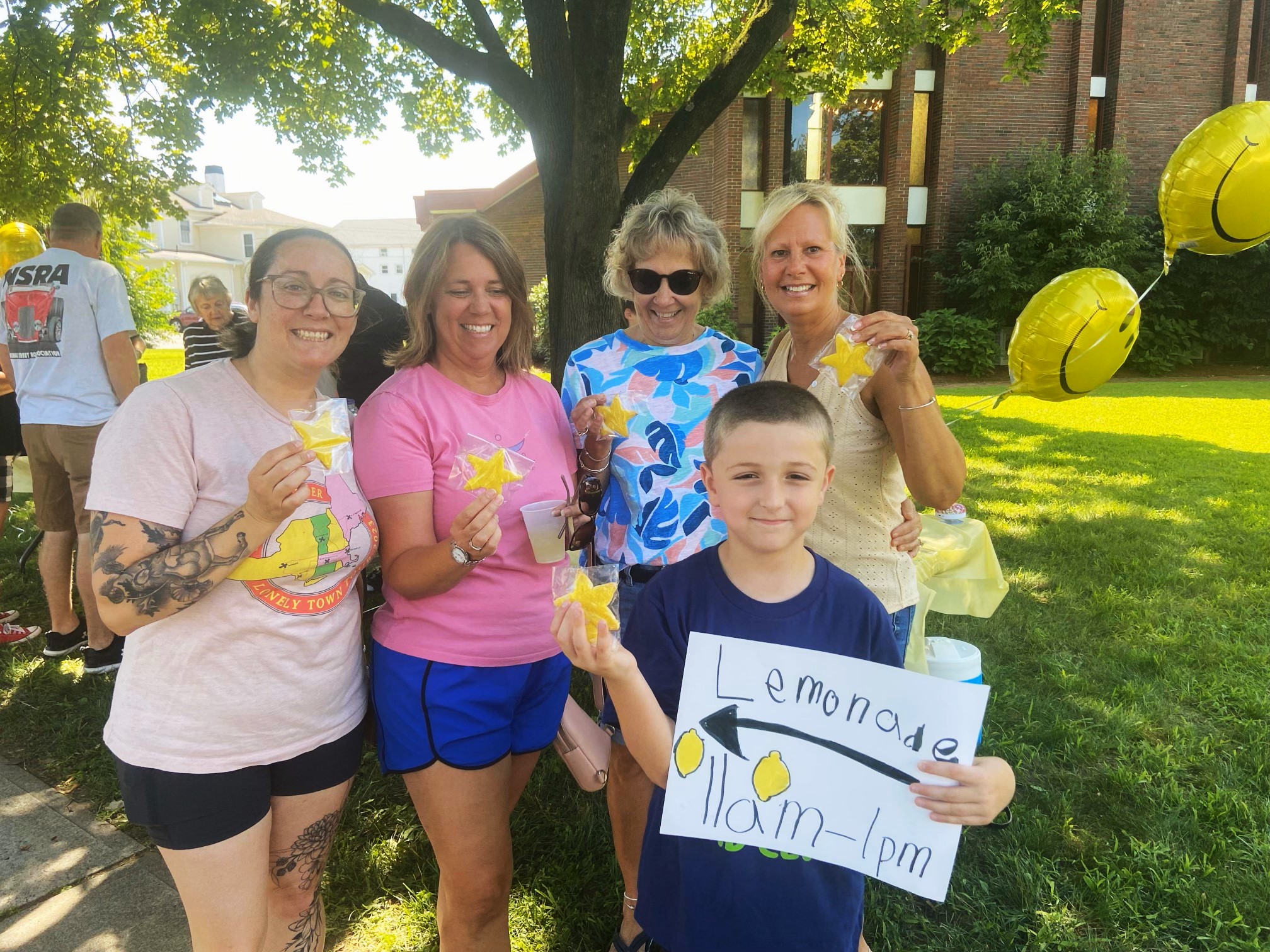 Second grader puts his heart into lemonade stand challenge - masslive.com