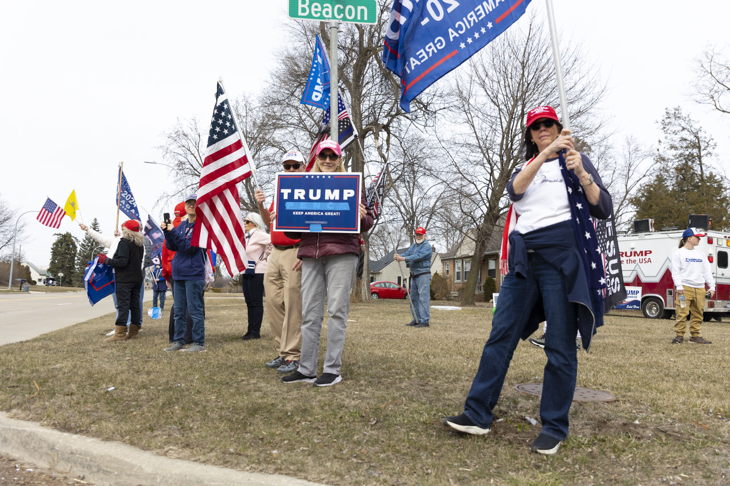Michigan Conservative Coalition rallies against an expected indictment ...