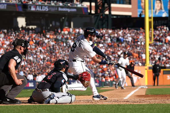 Cleveland Guardians vs. Detroit Tigers in game 3 of ALDS, October 9 ...
