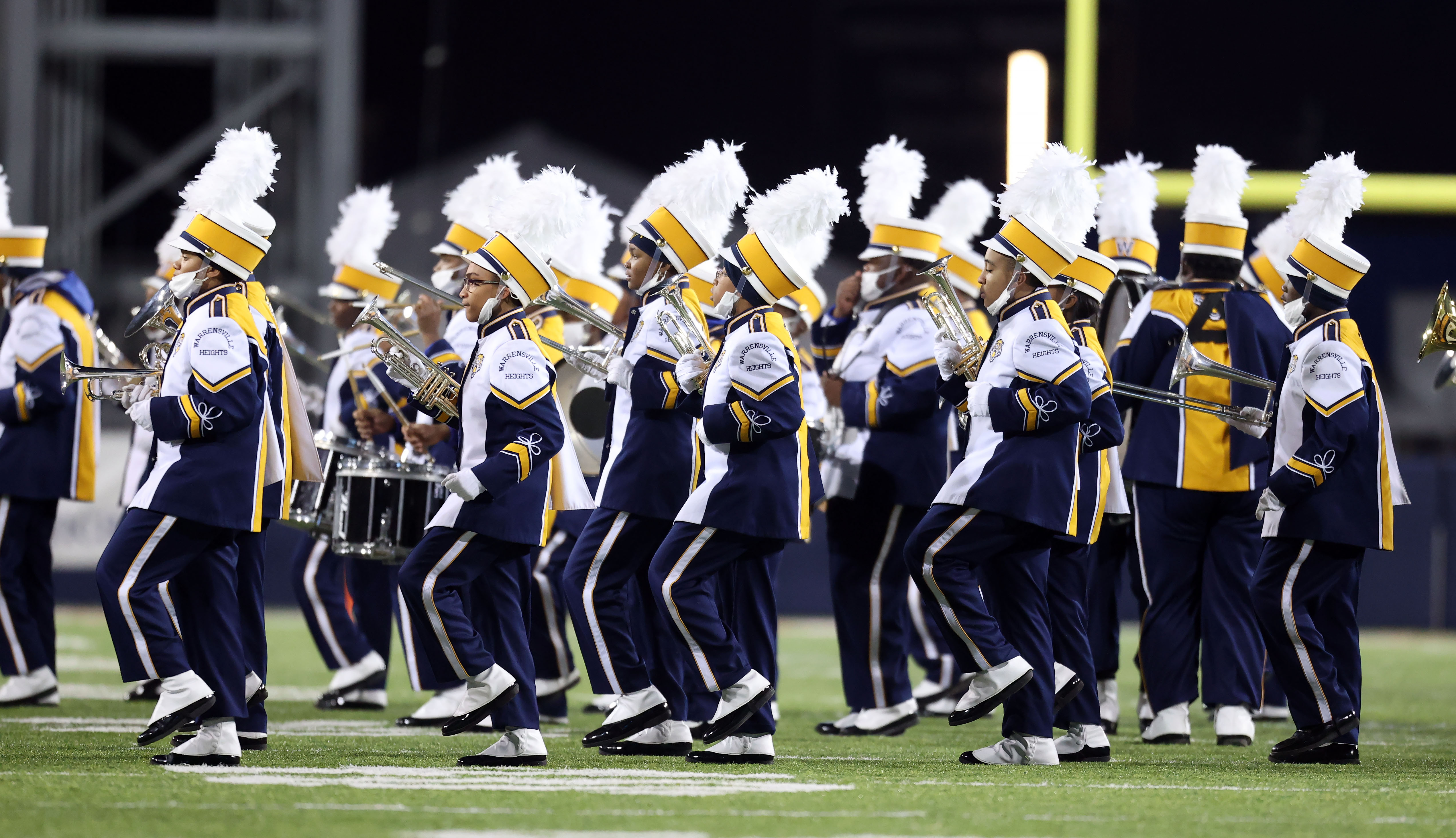 Warrensville Heights marching band at the OHSAA division IV state ...