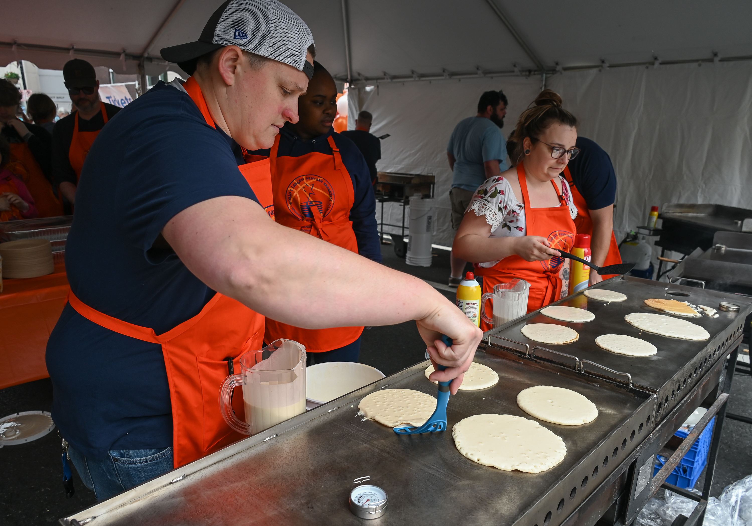 Pancakes feed thousands at annual breakfast in Springfield - masslive.com